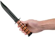KA BAR U S Navy Knife 1225 Fixed Knife Leather Sheath