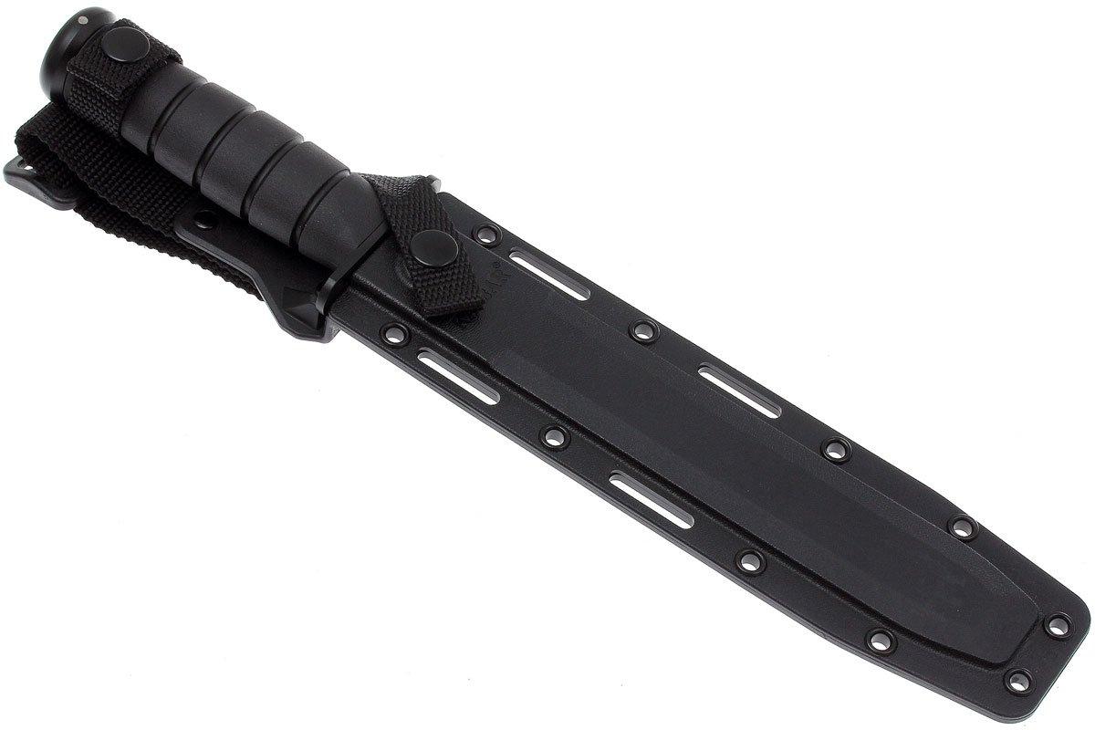 KA-BAR Tanto 1245 partly serrated, kydex sheath | Advantageously ...