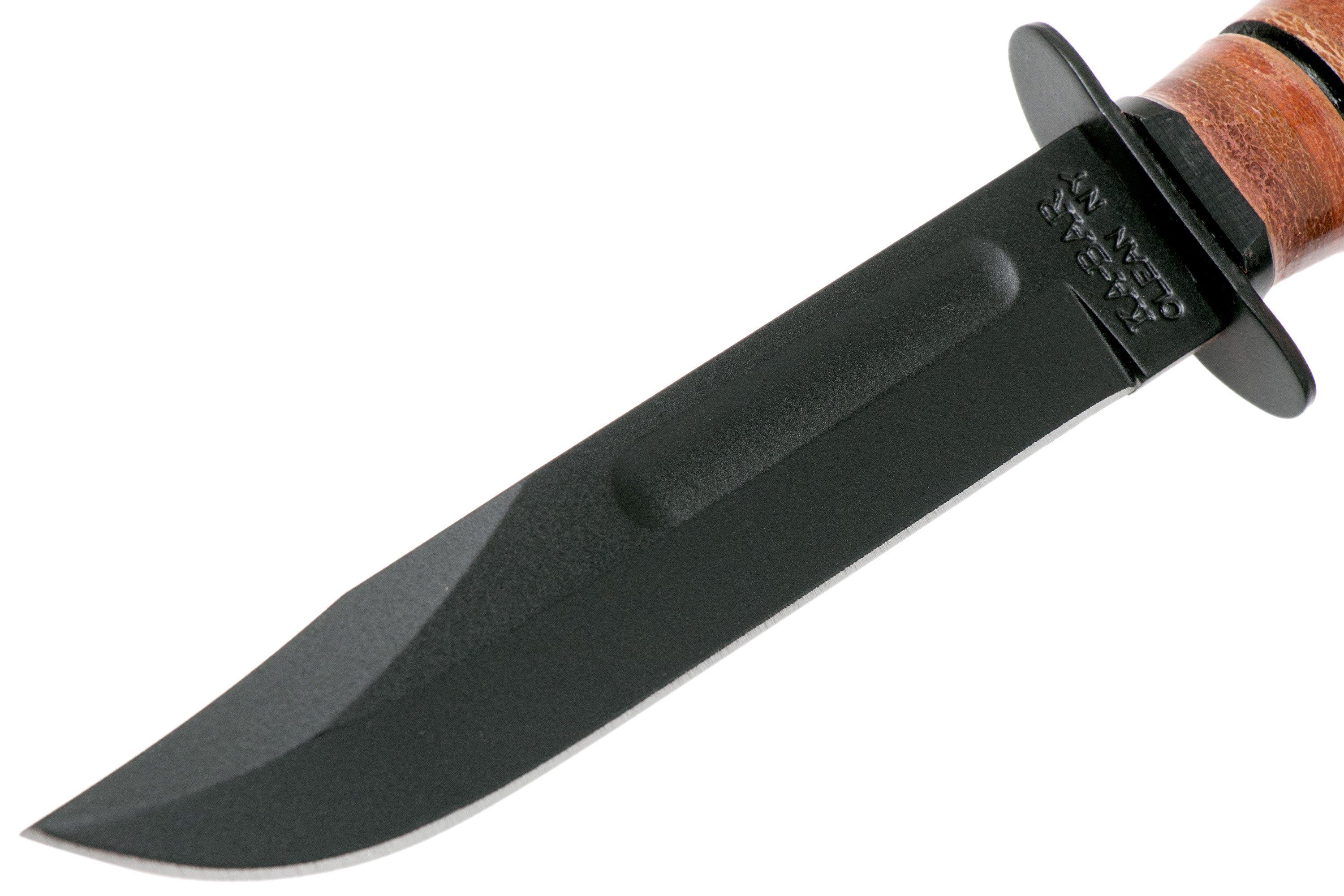 KA-BAR Short 1251, feststehendes Messer, Lederscheide | Günstiger ...
