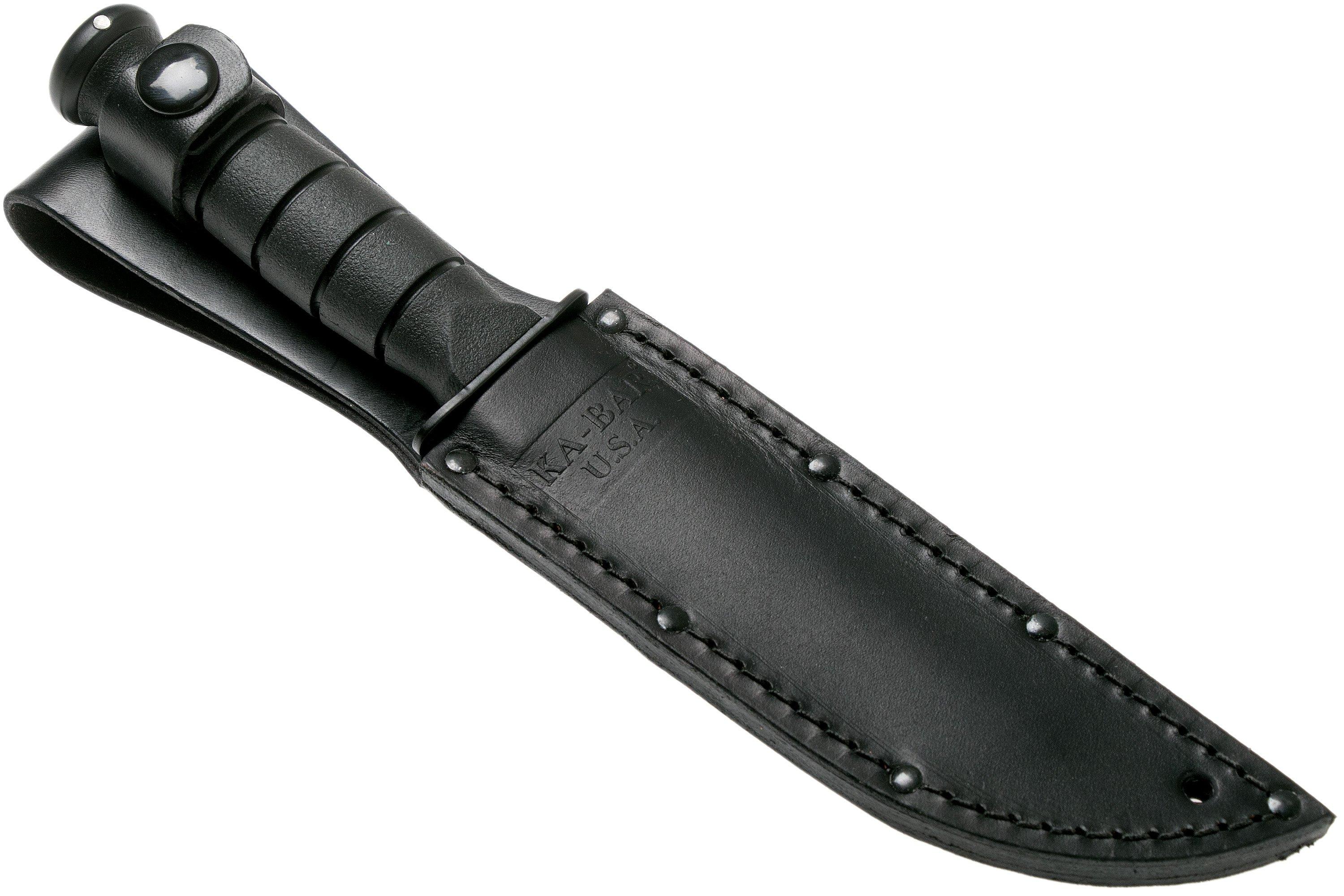 KA-BAR Short Tanto 1254, feststehendes Messer, Lederscheide | Günstiger ...