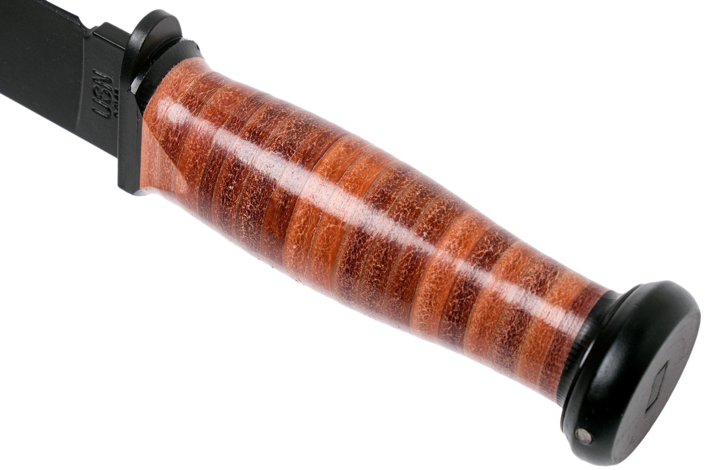 KA-BAR Mark I USN 2225 Leather vaststaand mes | Voordelig kopen bij ...