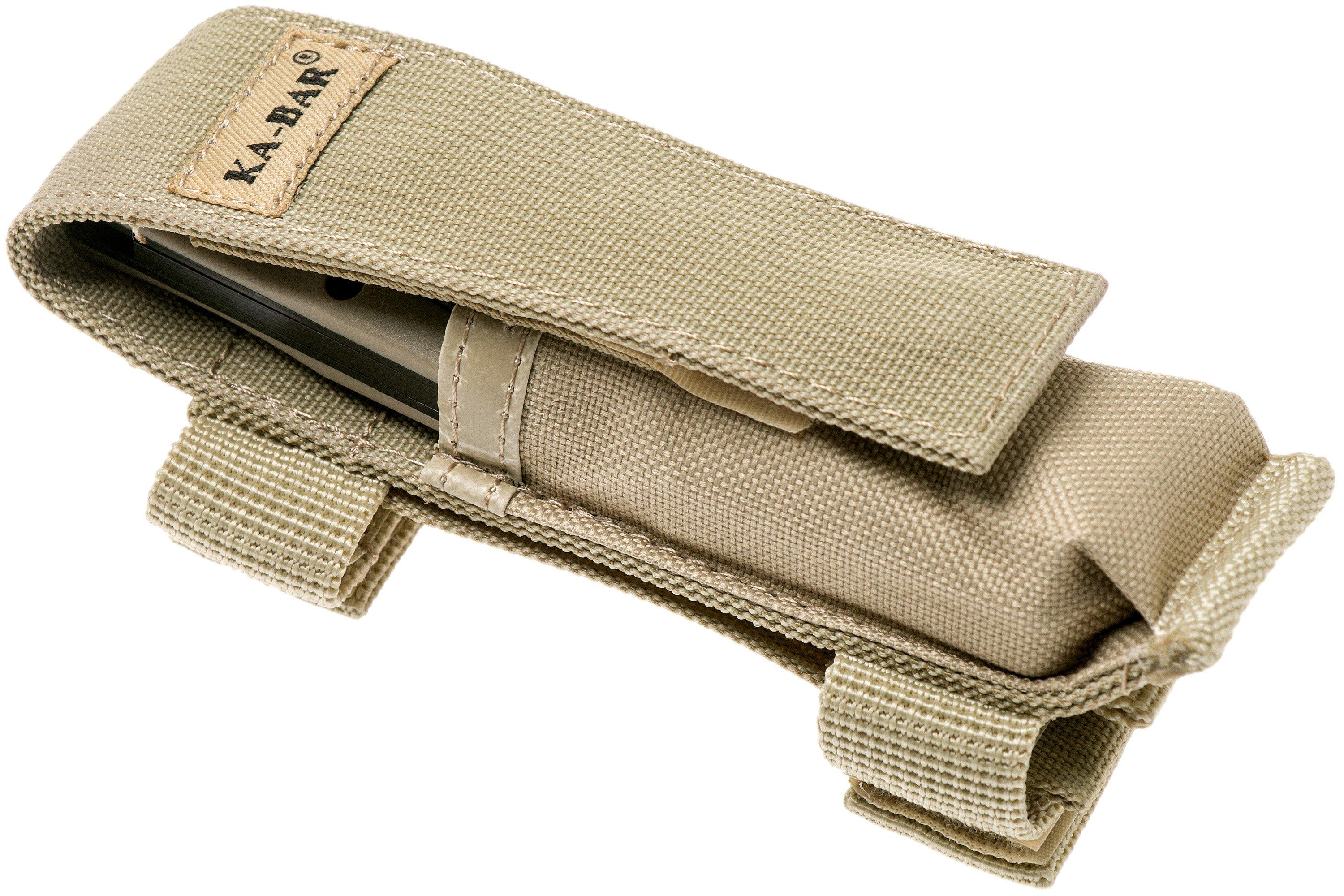 KA-BAR Mule Folder desert tan 3053 pocket knife | Advantageously ...