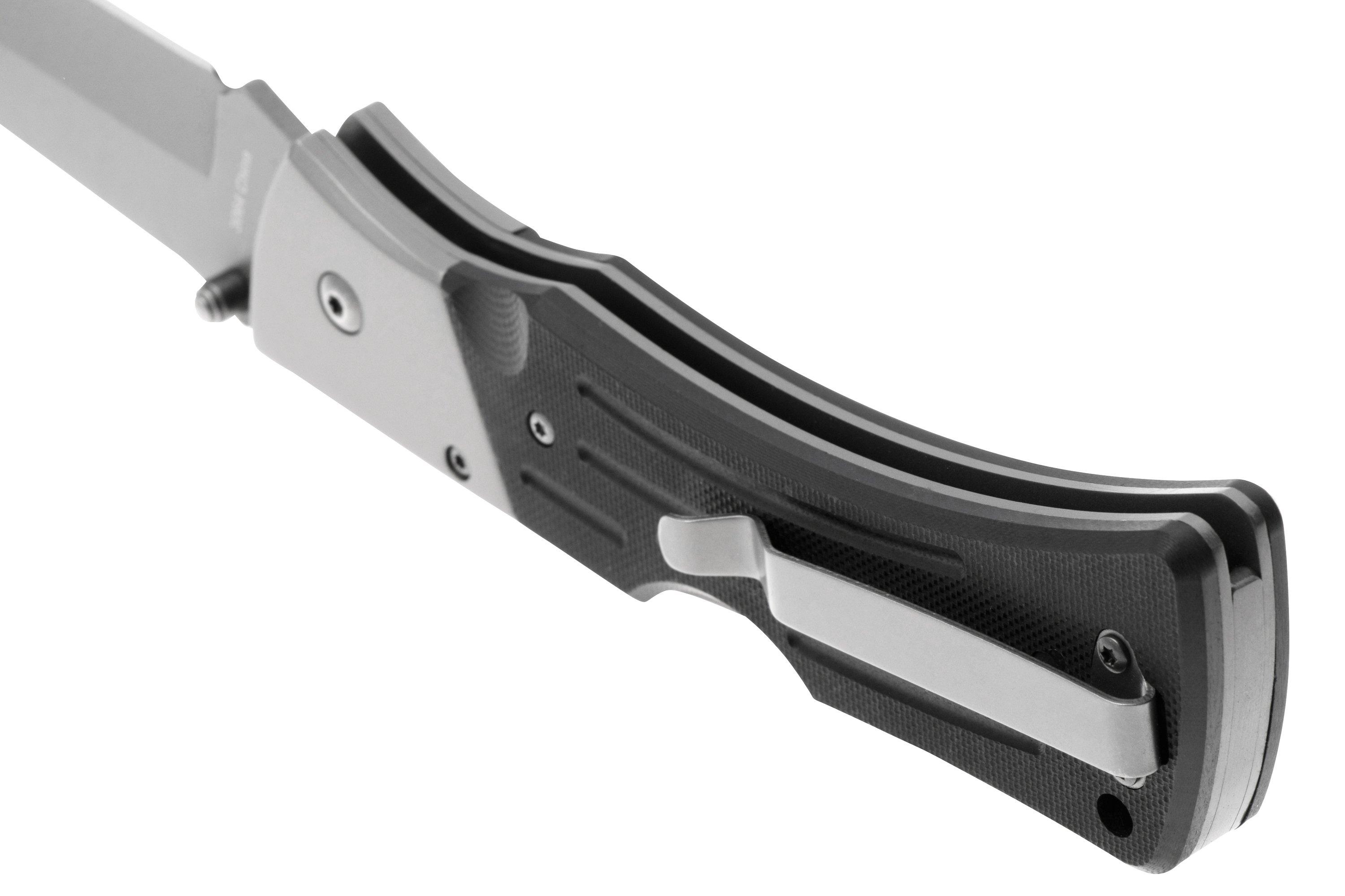 KA-BAR Mule Folder 3064 Tanto, Black G10, tactical pocket knife ...