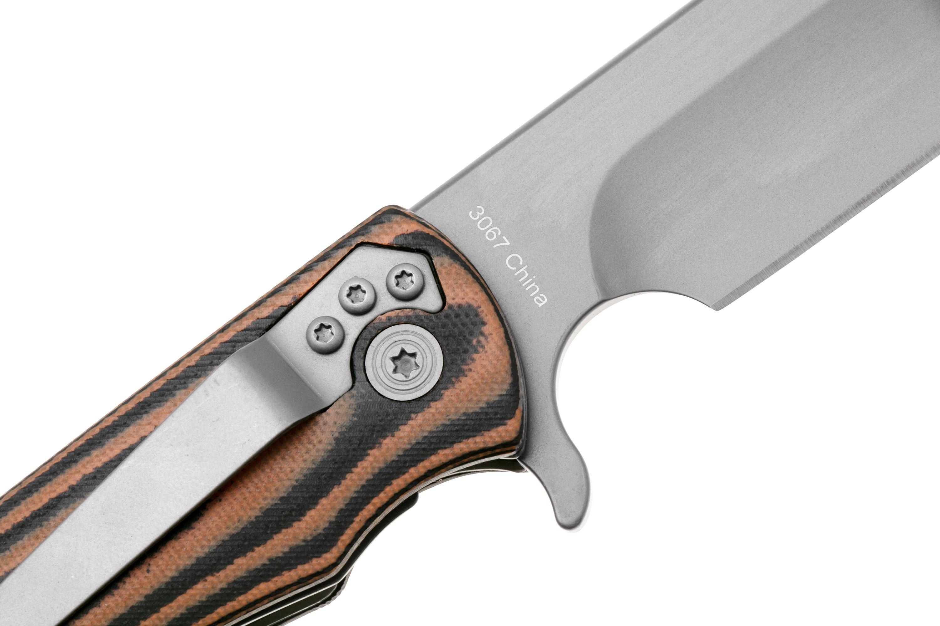 KA-BAR Mark 98-R Folder 3067 black brown G10, pocket knife ...