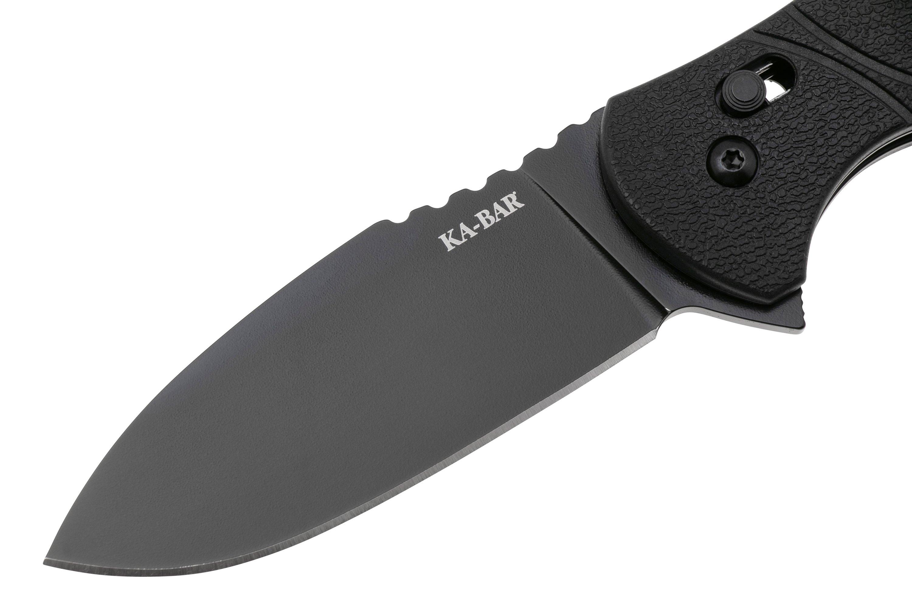 Nóż składany KA-BAR Coytu 3085 Black AUS8A, Black GRN | Zalety robienia ...