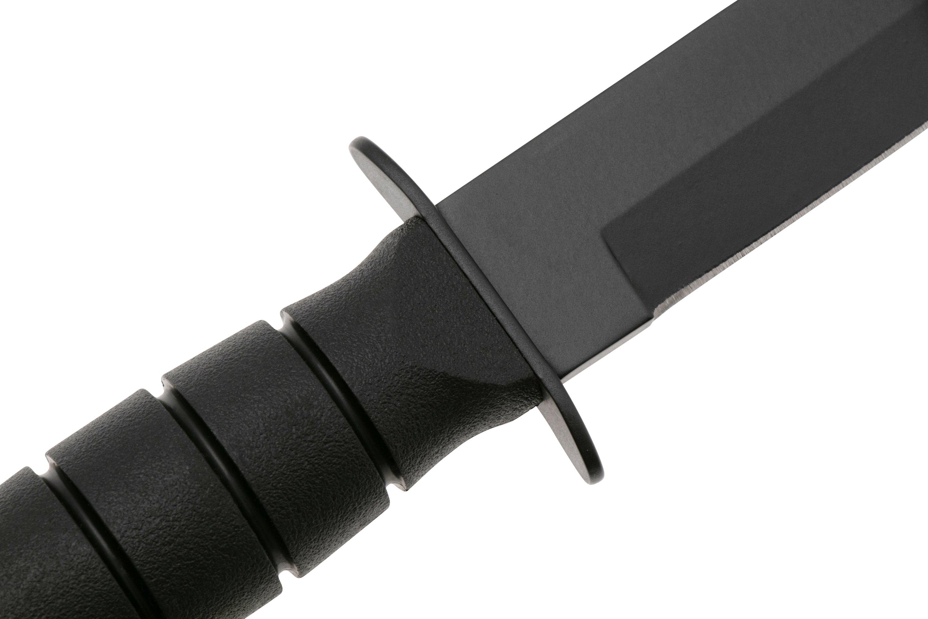 KA-BAR 5054 Short Tanto, Plain Edge Black, fodero in Kydex, coltello fisso | Fare acquisti ...