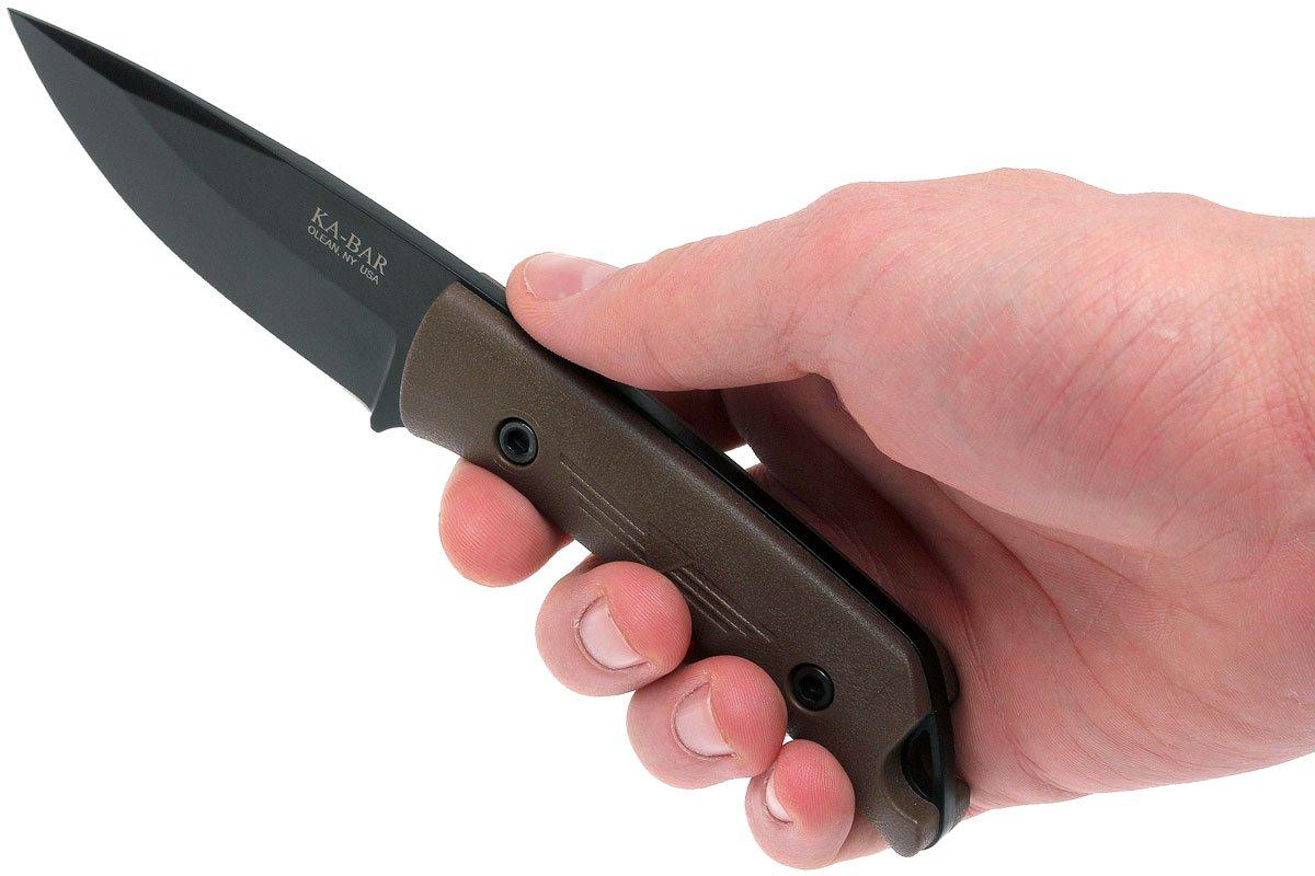 KA-BAR Jarosz Globetrotter 7502 cuchillo fijo | Compras con ventajas en ...