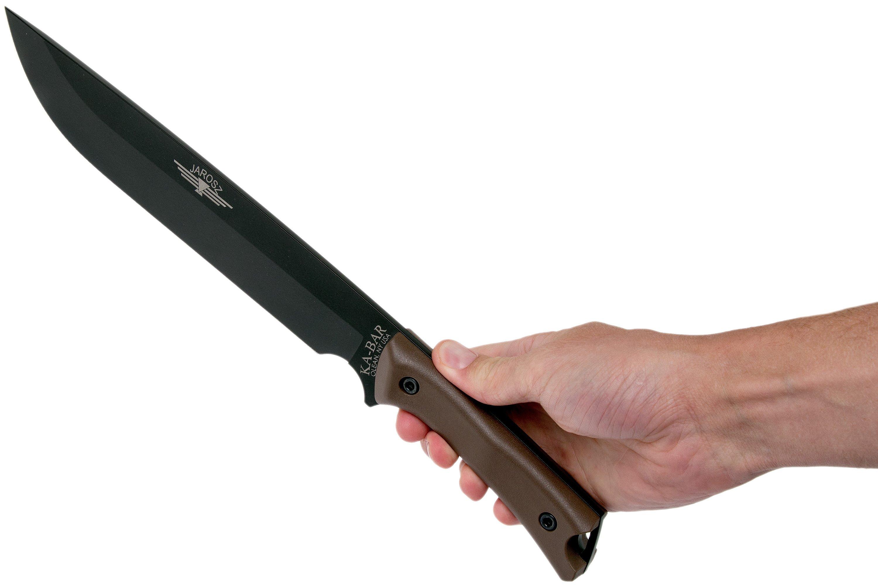 KA-BAR Jarosz Choppa 7507 survival knife | Advantageously shopping at ...