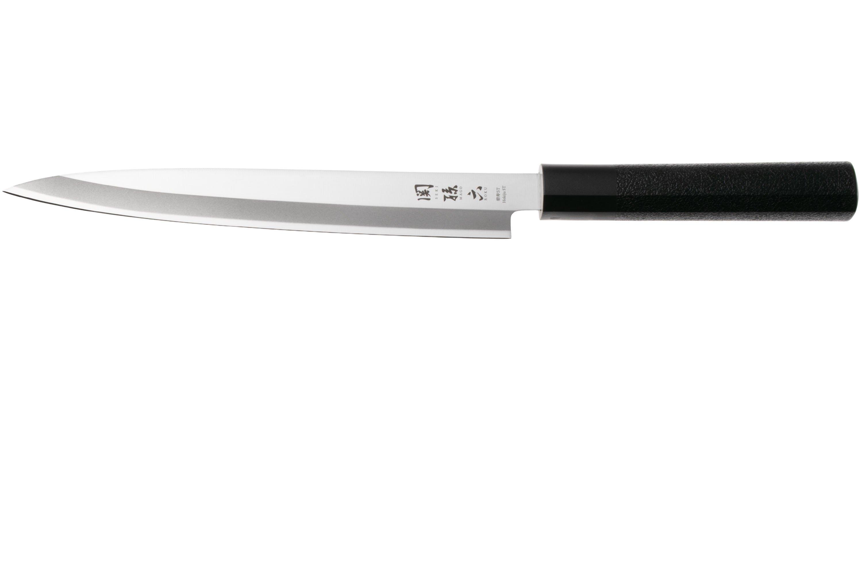 Kai Seki Magoroku Hekiju AK-5077 yanagiba, 21 cm, left-handed ...
