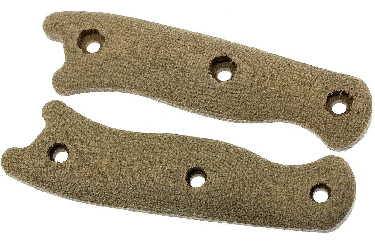 Micarta grip parts for the KA-BAR Short Becker knives | Advantageously ...