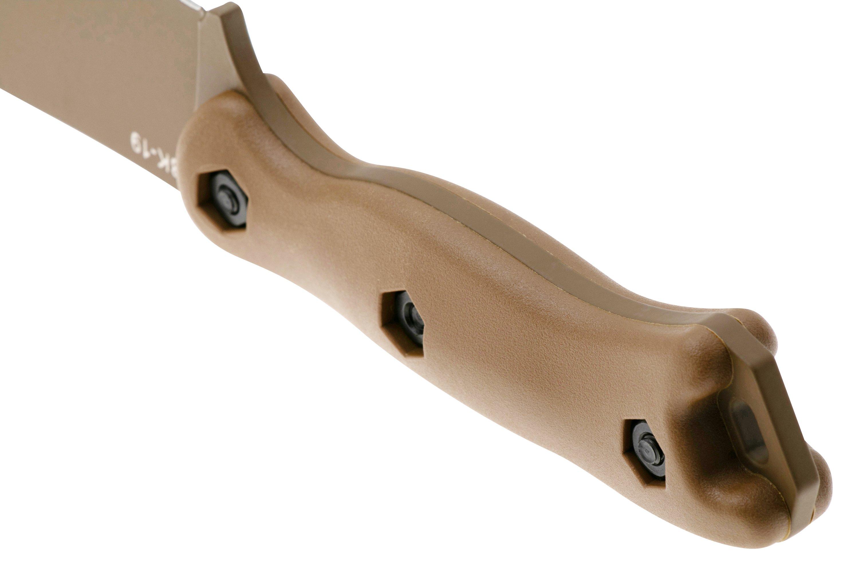 KA-BAR BK19 Becker Nessmuk Brown, survival knife | Advantageously ...