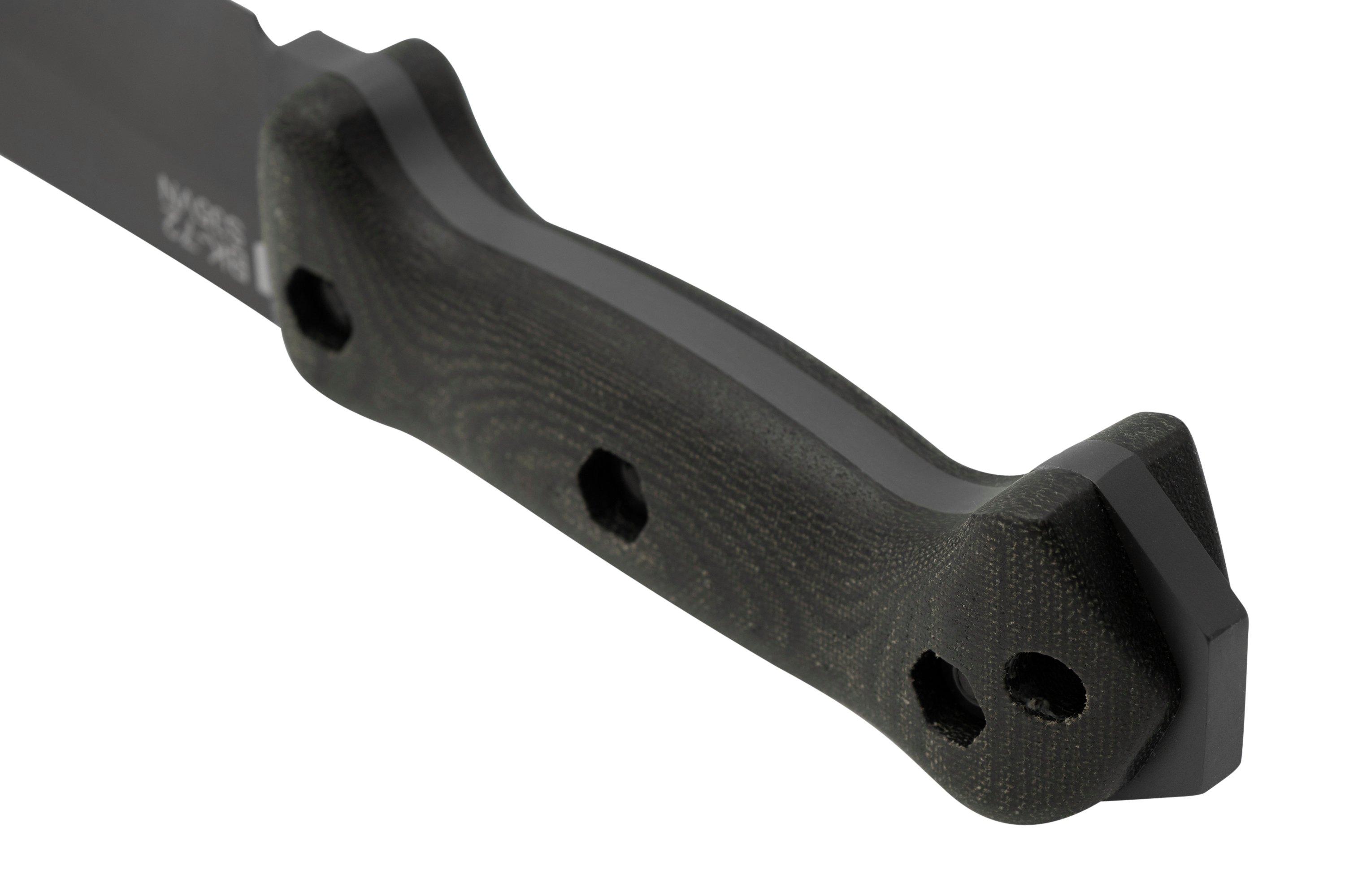 KA-BAR Becker BK72 Black DLC CPM S35VN Knivesandtools Exclusive ...