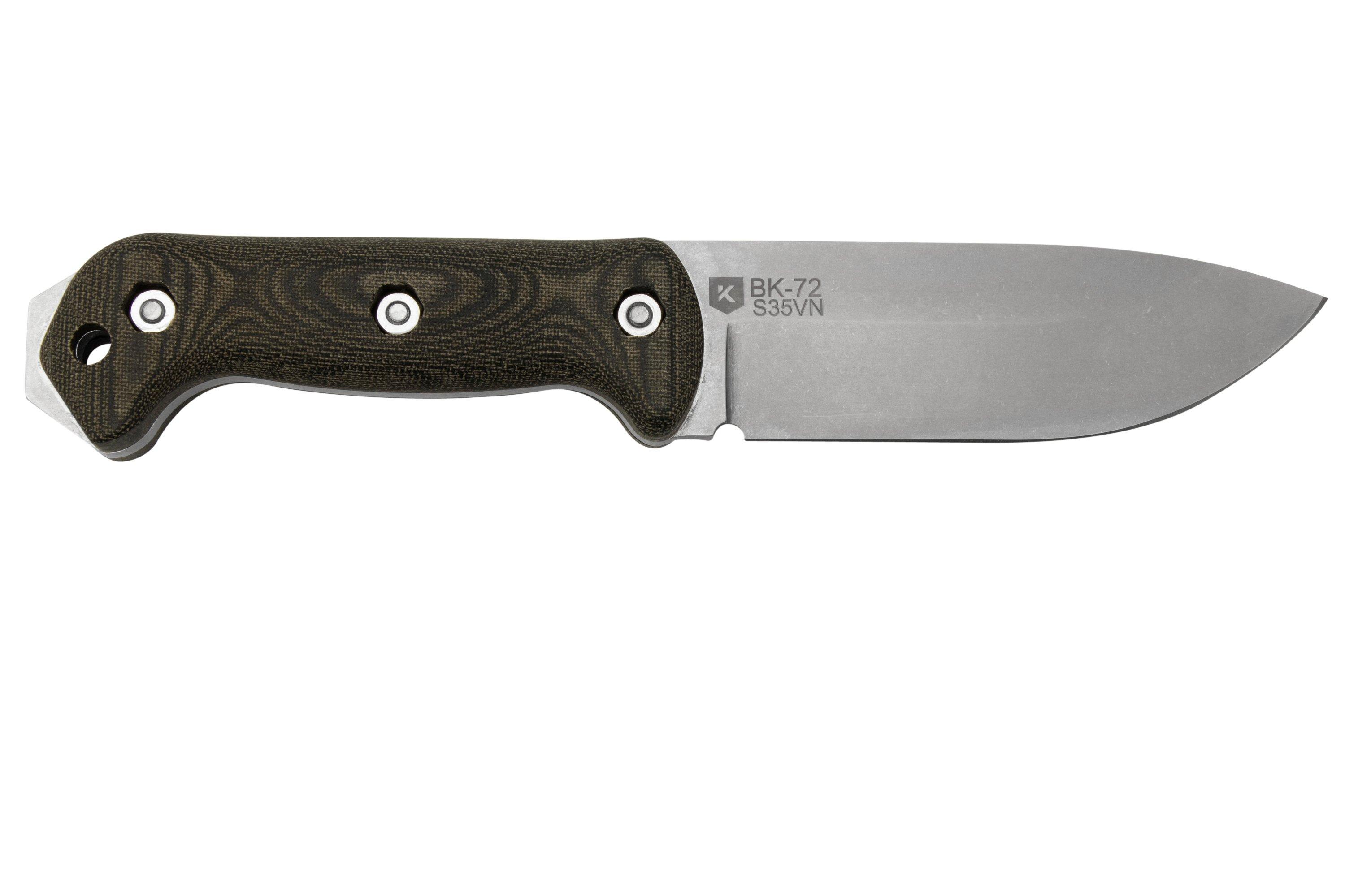 KA-BAR Becker BK72 Stonewashed CPM S35VN Knivesandtools Exclusive ...