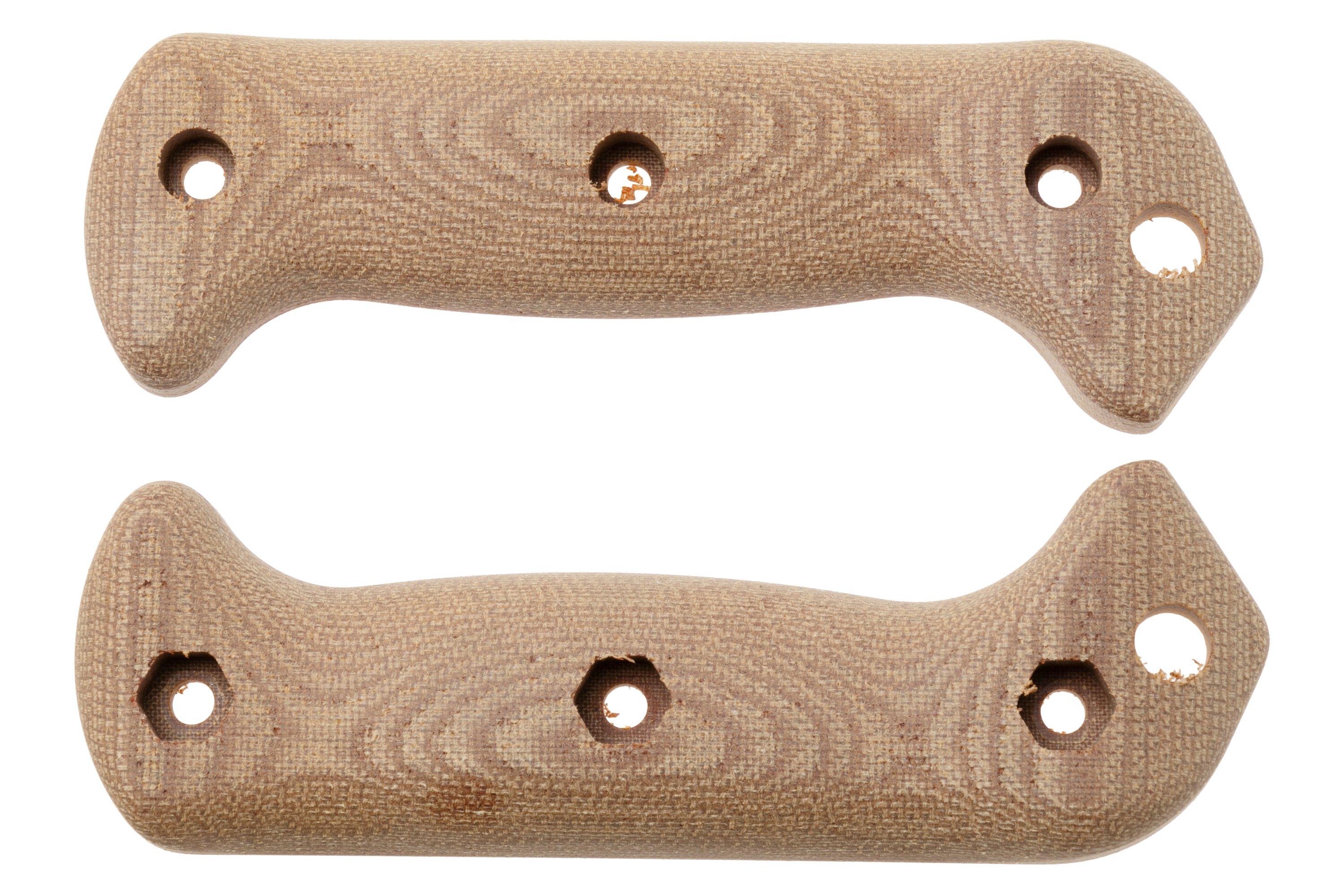 KA-BAR Becker Micarta grip set | Advantageously shopping at ...