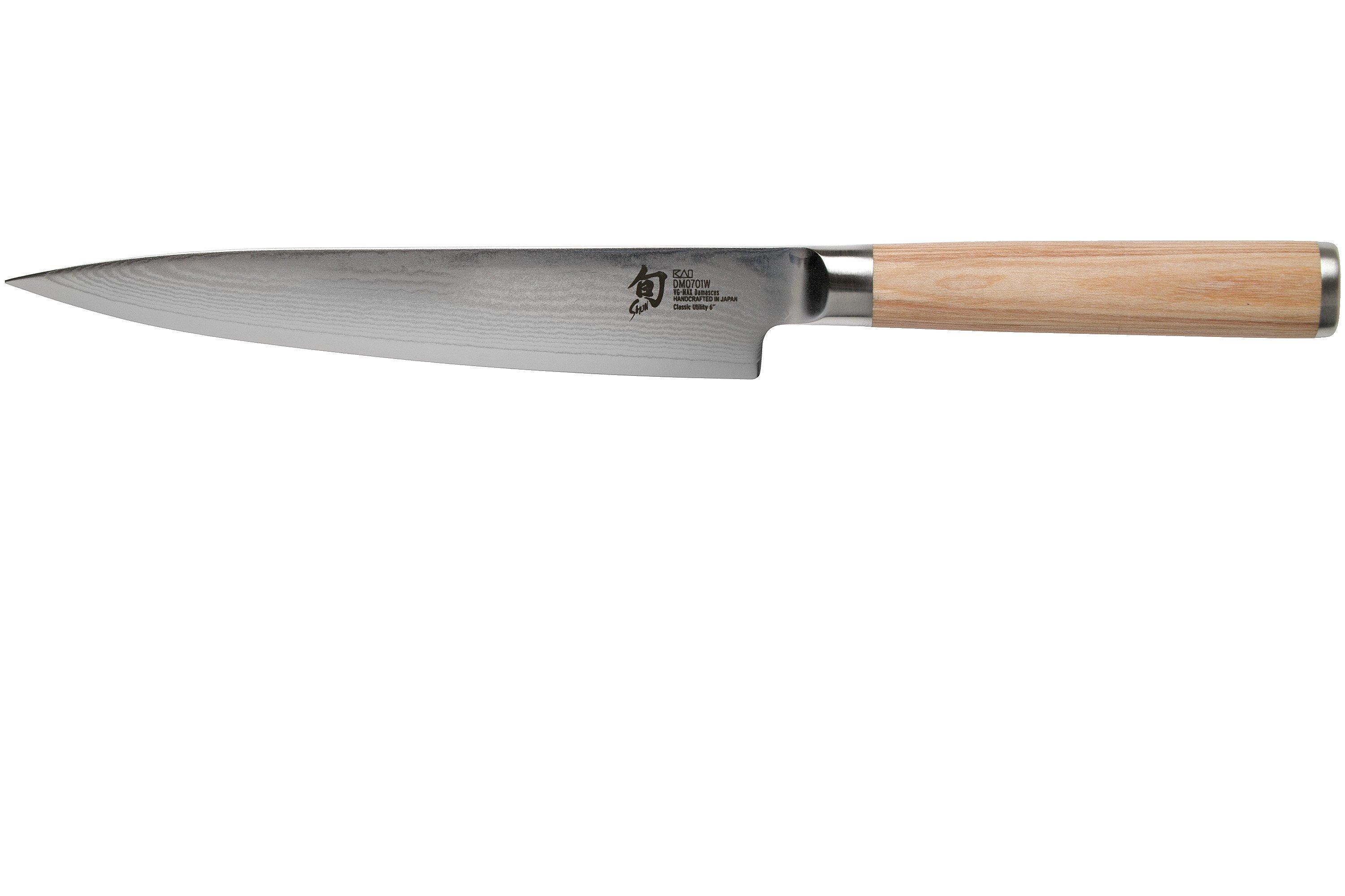 Kai Shun Classic White utility knife 15 cm | Advantageously shopping at ...