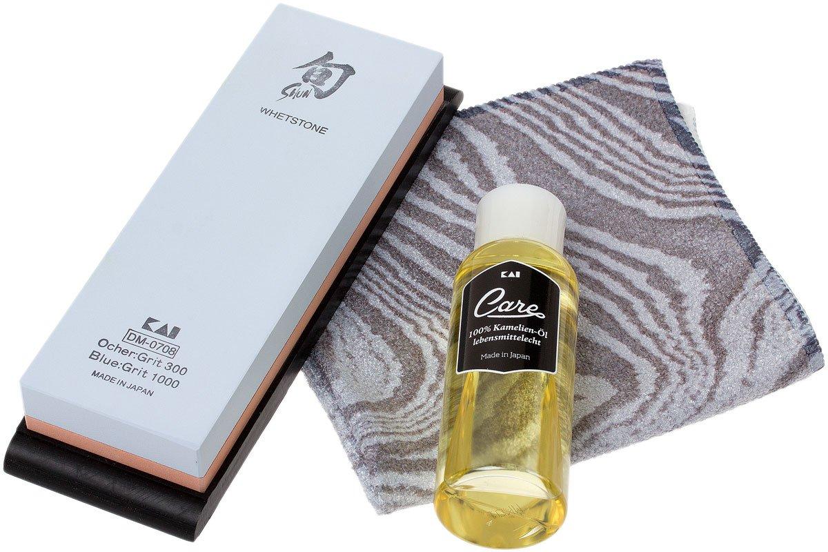 Kai Shun 4-pc sharpening and maintenance kit | Advantageously shopping ...