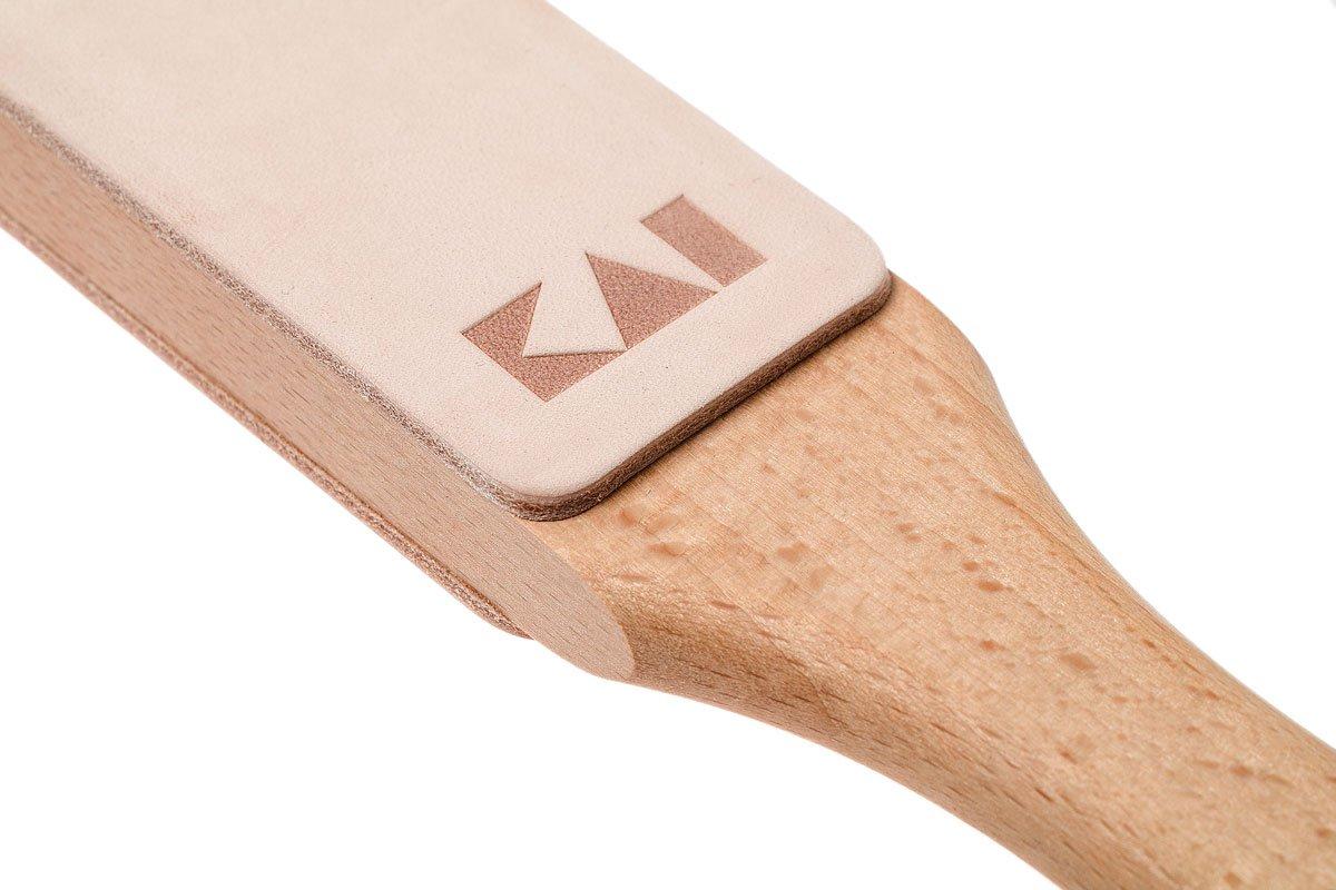 Kai Polishing Strop Set, stropping paddle + polishing paste ...