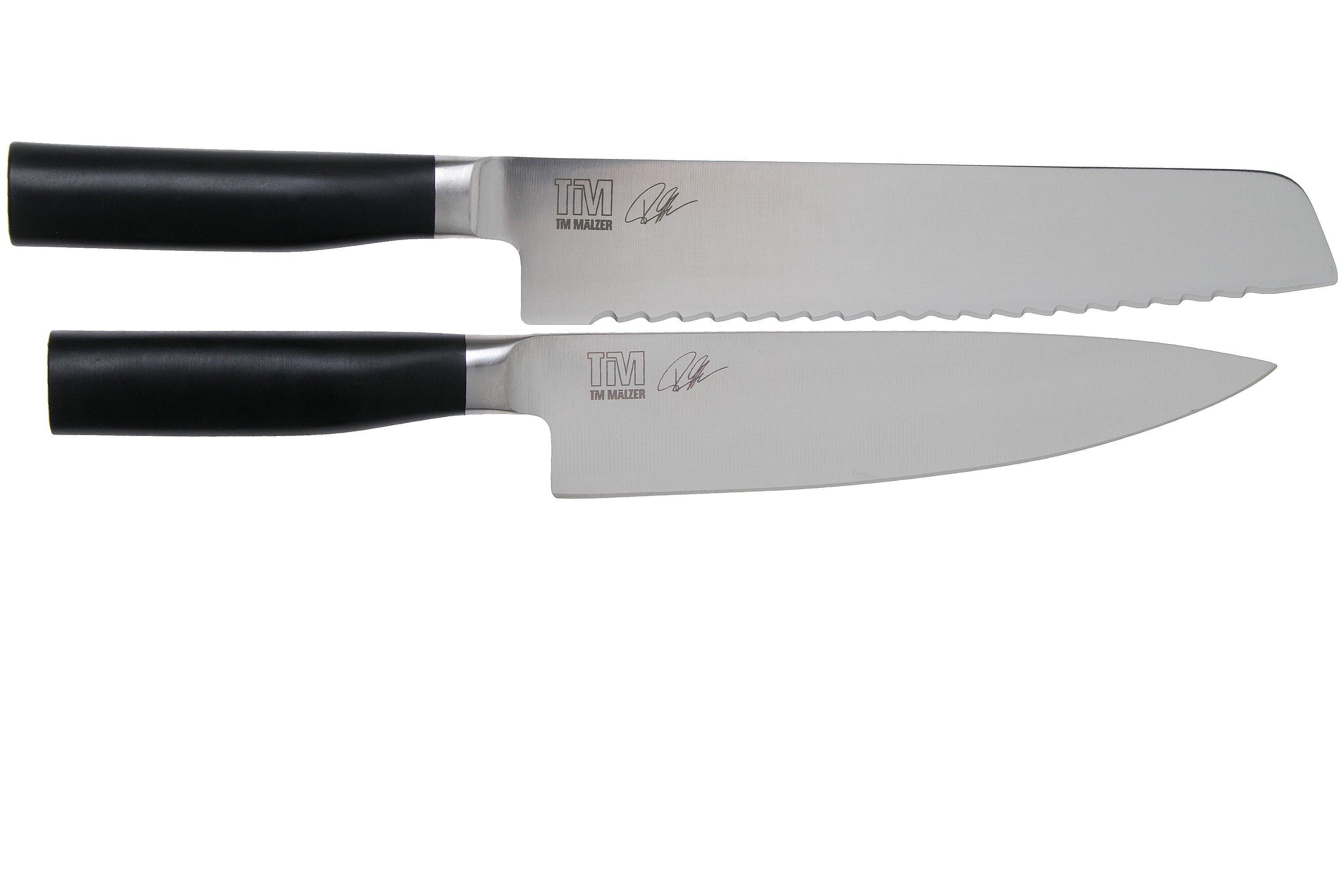 Kai Tim Malzer Kamagata Monster Set TMK-CB22, 2-piece knife set chef's ...