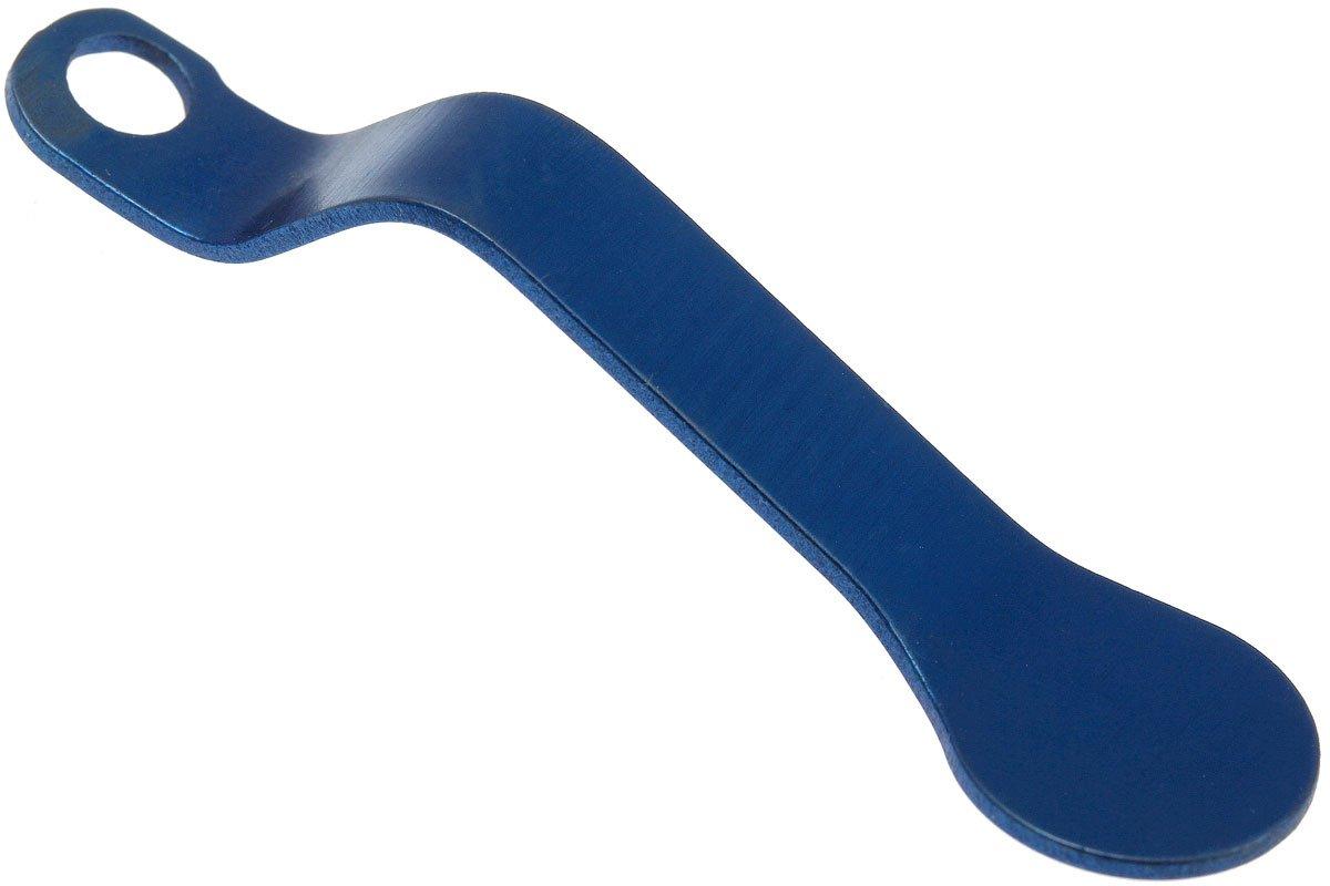 Key-Bar titanium pocketclip, blue | Advantageously shopping at ...