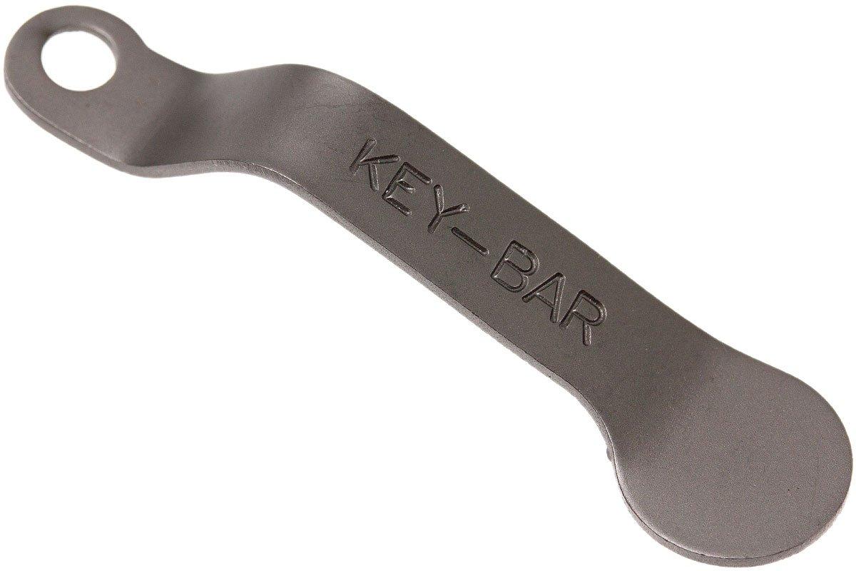 KeyBar titanium pocket clip, dark grey | Advantageously shopping at ...