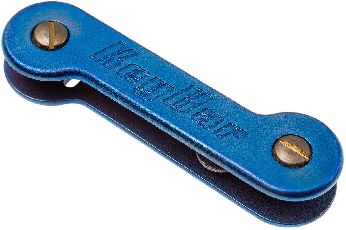 KeyBar Treated Titanium Blue key-tool | Advantageously shopping at ...