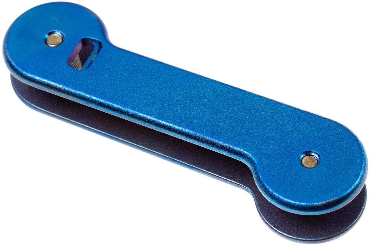 KeyBar Treated Titanium Blue key-tool | Advantageously shopping at ...