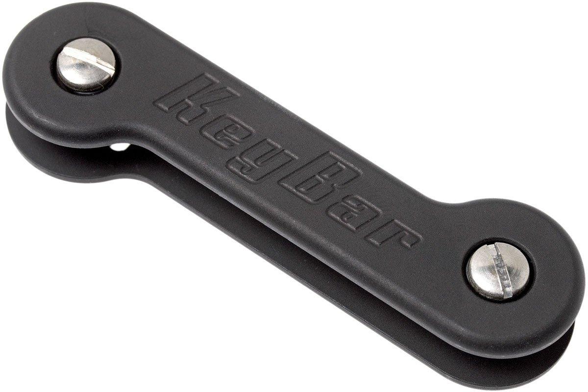 KeyBar Black Anodised Aluminium key organiser | Advantageously shopping ...