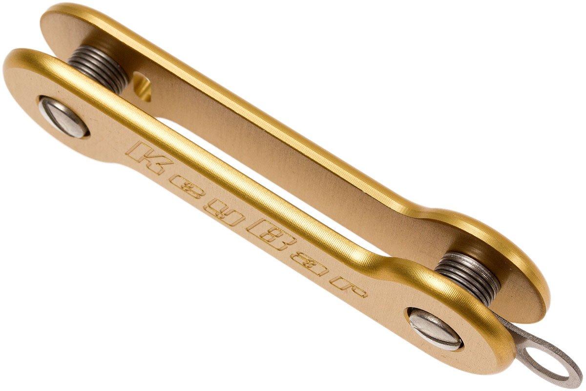 KeyBar Gold Anodised Aluminium key-tool | Advantageously shopping at ...