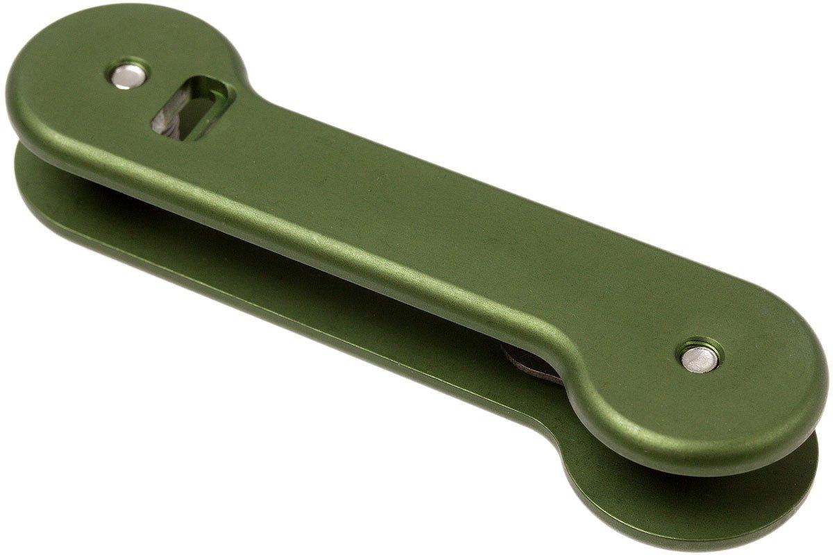 KeyBar Green Anodised Aluminium key-tool | Advantageously shopping at ...