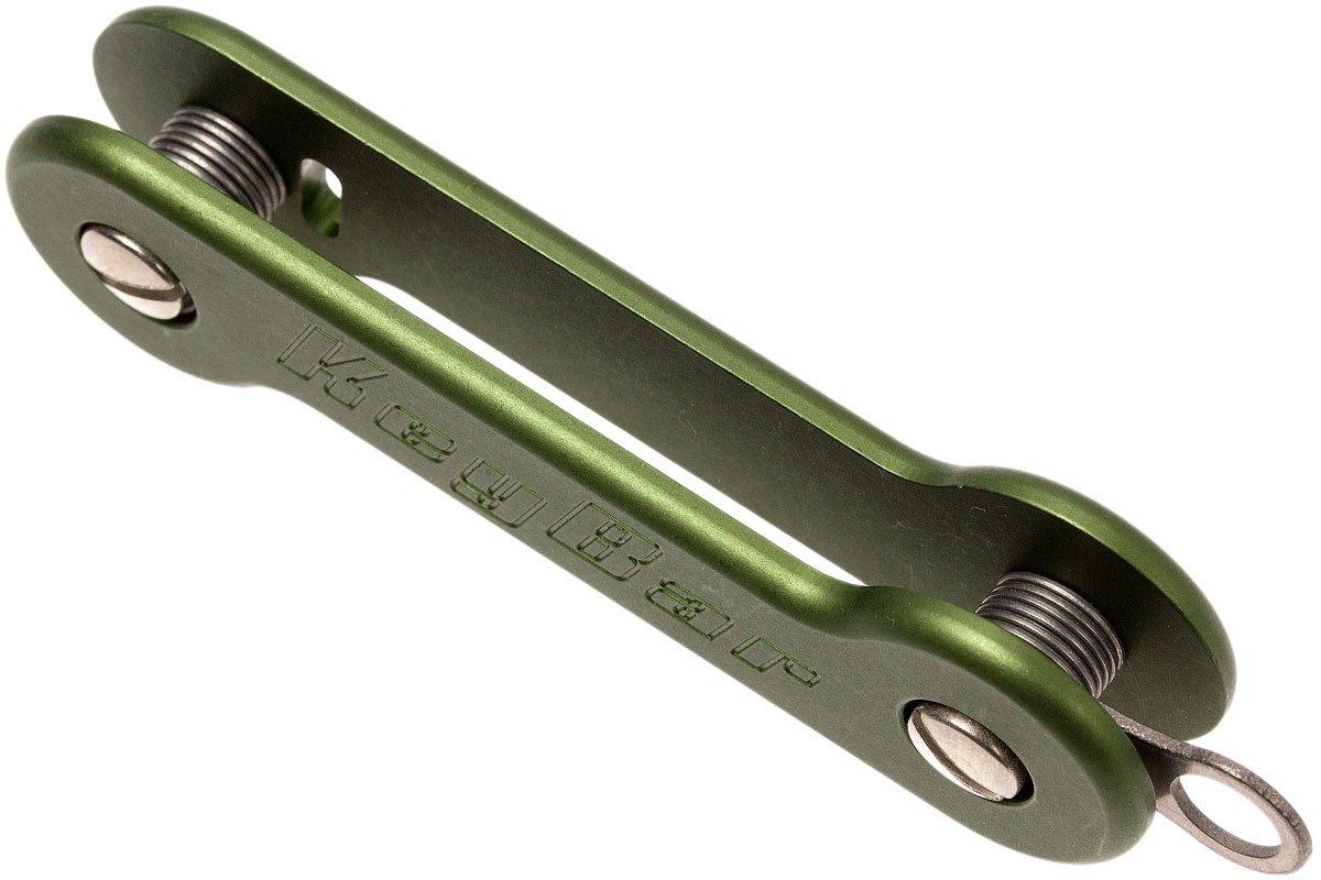 KeyBar Green Anodised Aluminium key-tool | Advantageously shopping at ...
