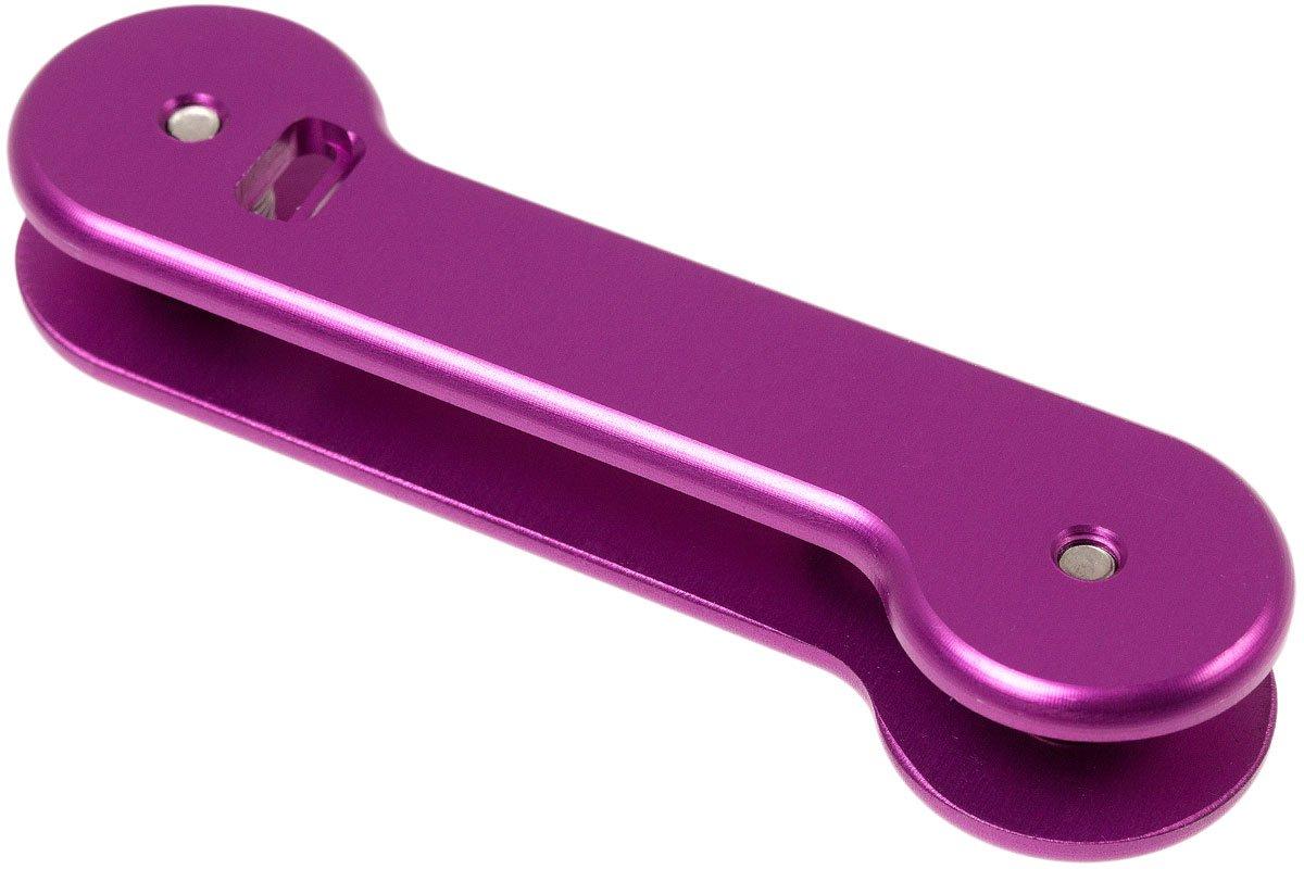 KeyBar Purple Anodised Aluminium key-tool | Advantageously shopping at ...