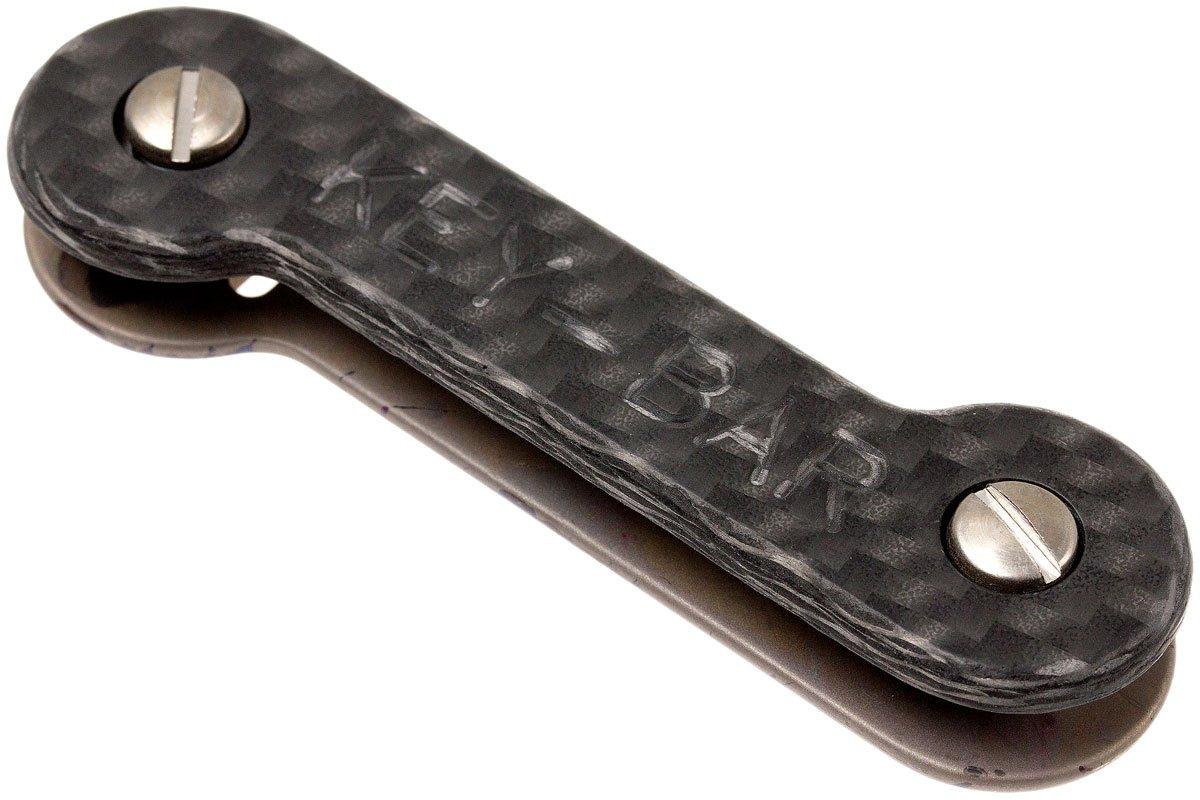 KeyBar Treated Titanium Splatter/Carbonfiber key-tool | Advantageously ...