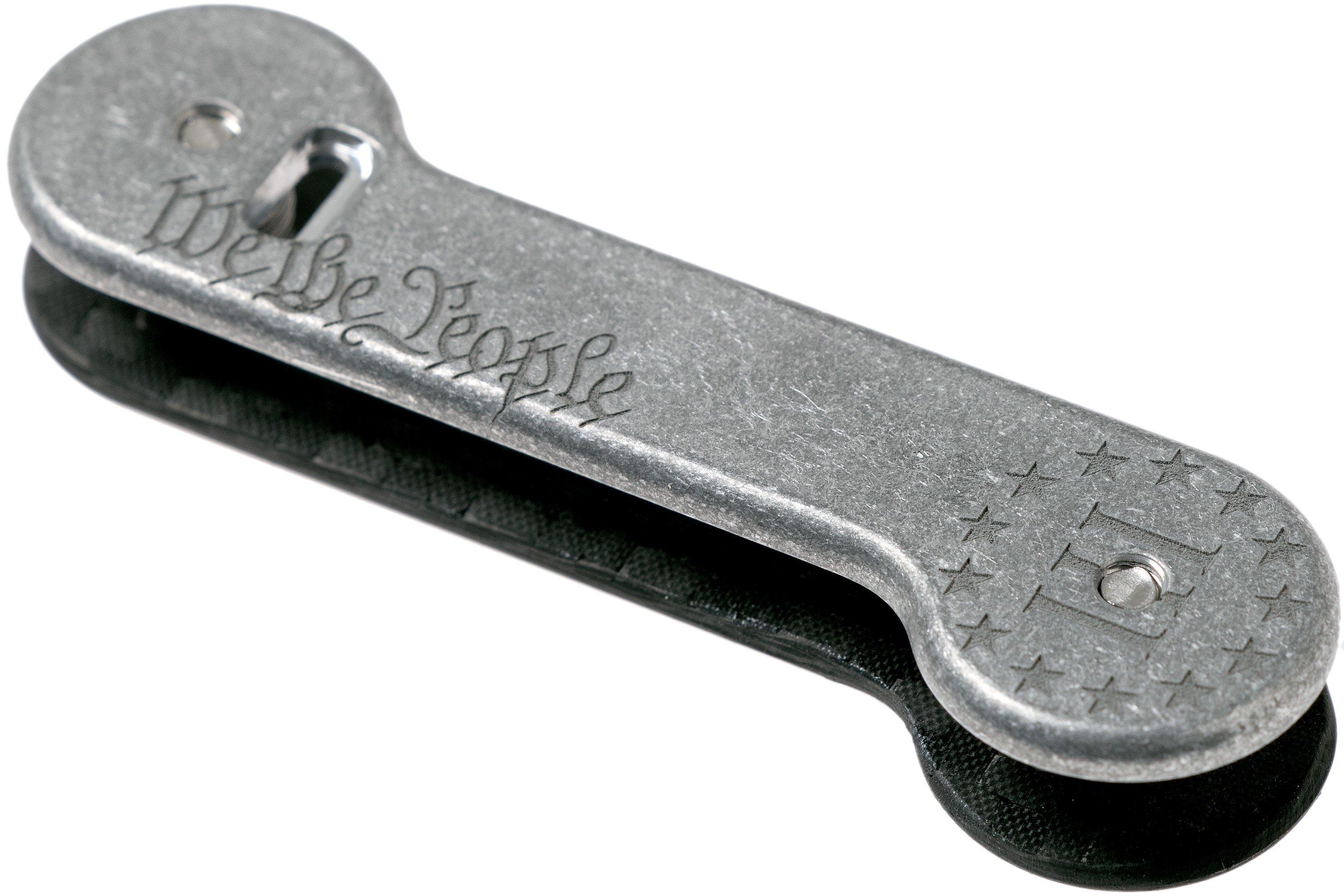 KeyBar Carbon Fiber/Engraved Aluminum We the People | Advantageously ...