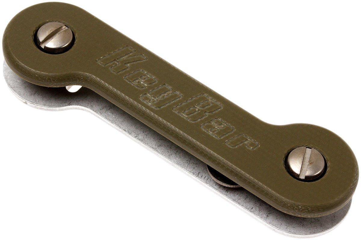 KeyBar OD-Green G10/Aluminium key-tool | Advantageously shopping at ...