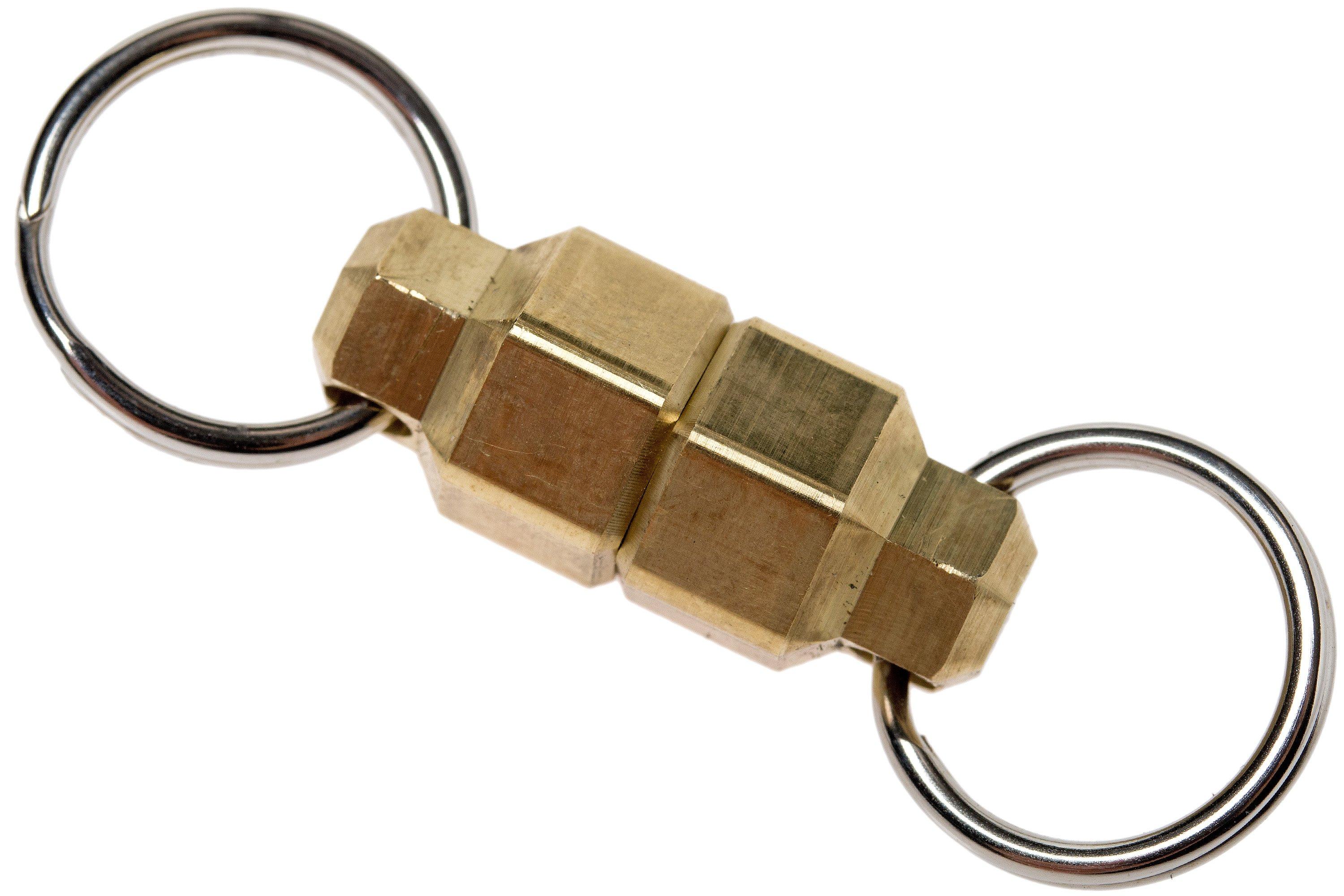 KeyBar Brass MagNut magnetic quick clasp | Advantageously shopping at ...