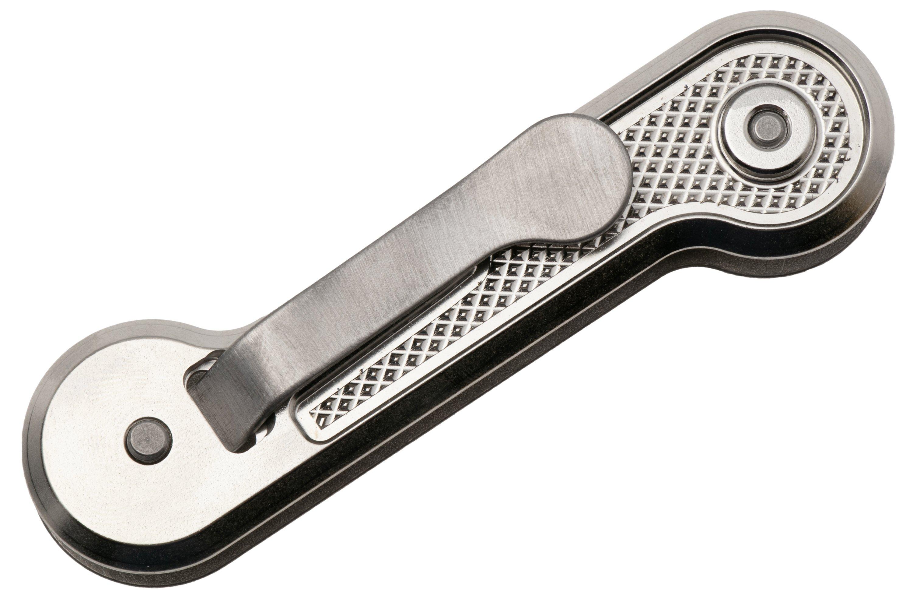 KeyBar Titanium Diamond Crosshatch KBR204 key organiser ...