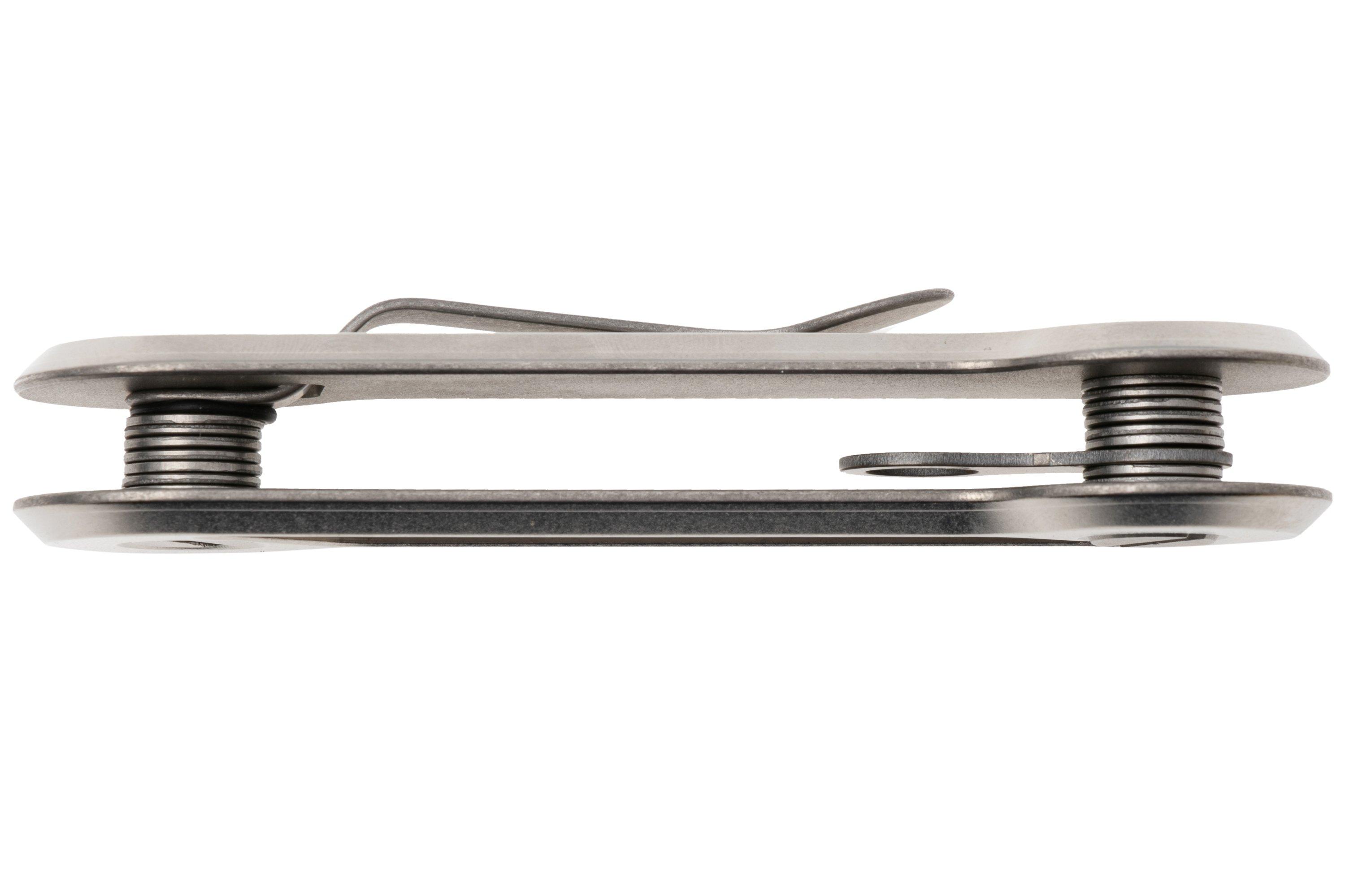 KeyBar Titanium Diamond Crosshatch KBR204 key organiser ...