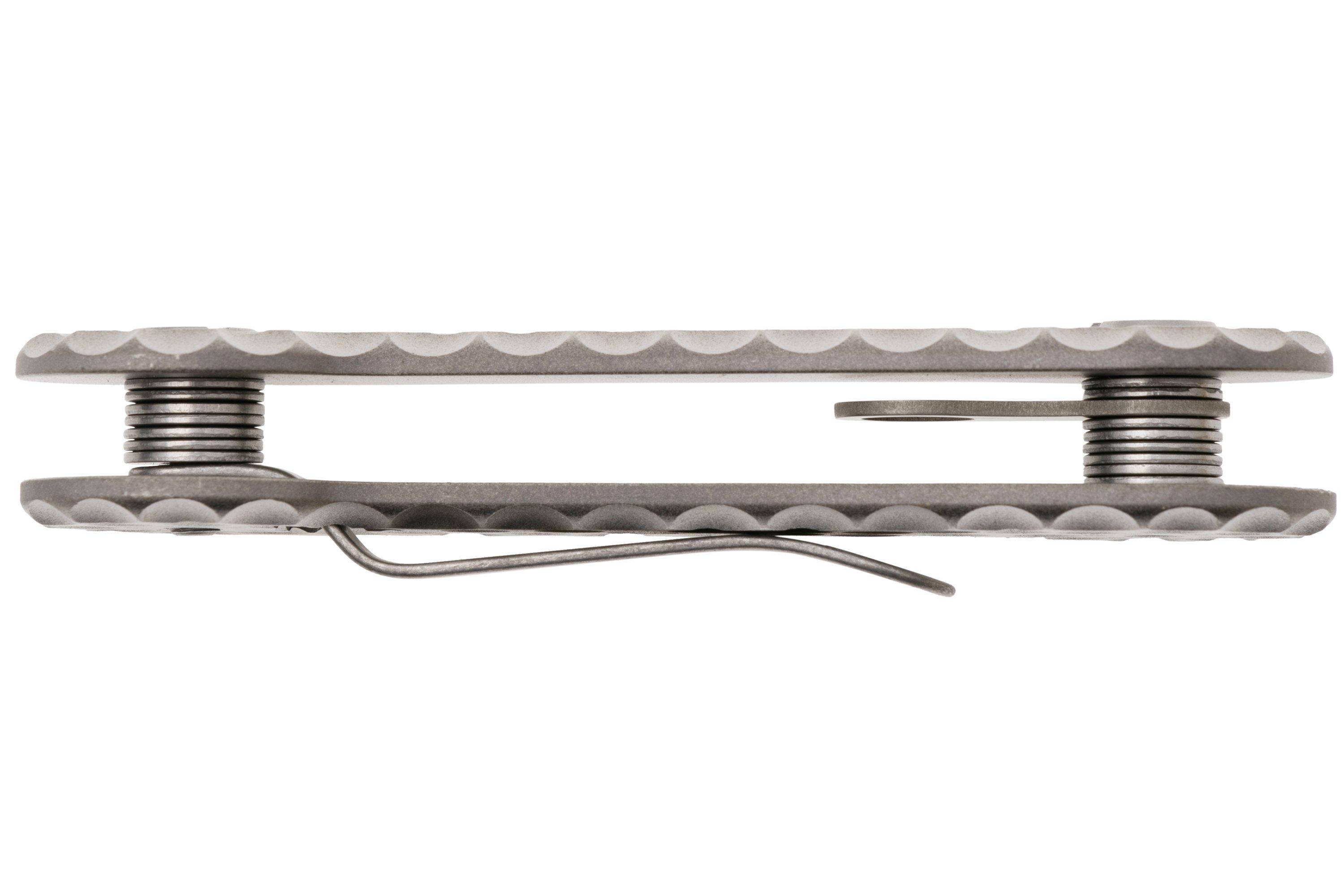 KeyBar Cratered Titanium KBR223, key organiser | Advantageously ...