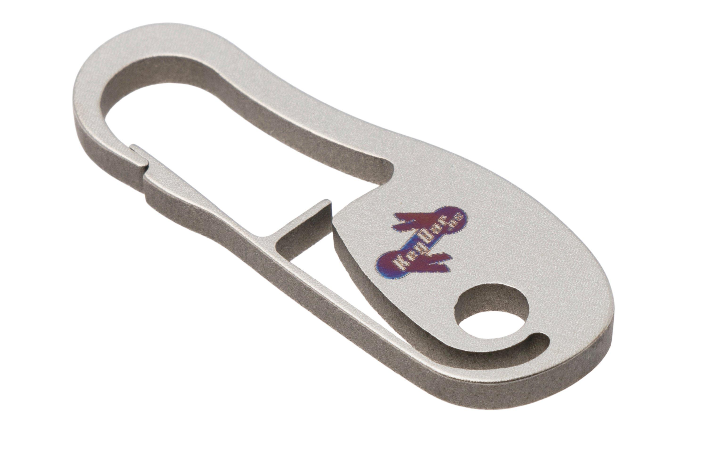 KeyBar Keyrabiner 4.0 Insert KBR405 Titanium, carabiner ...