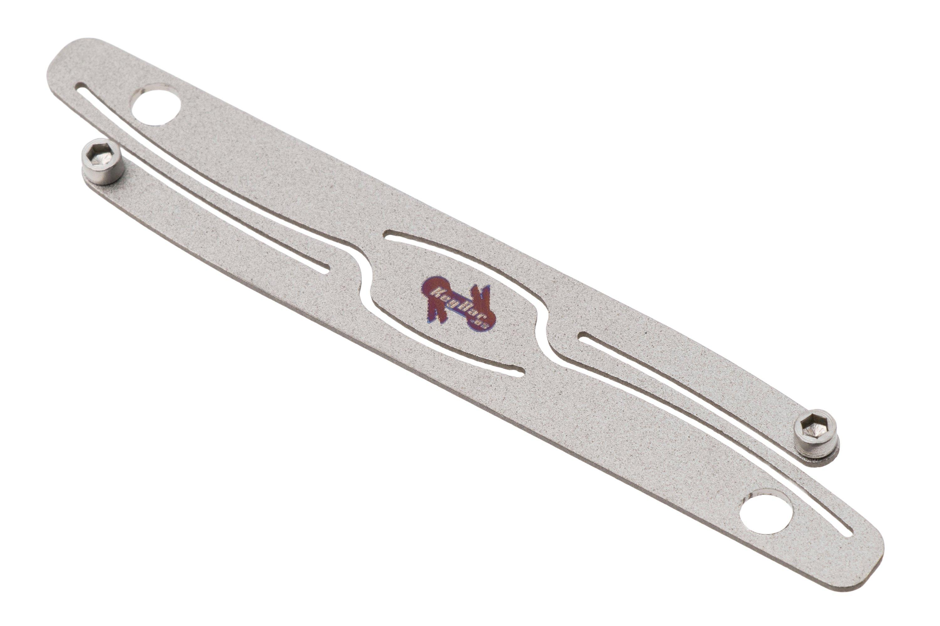 KeyBar Can Opener & Bottle Bomber 2.0 KBR426 Titanium can opener and ...