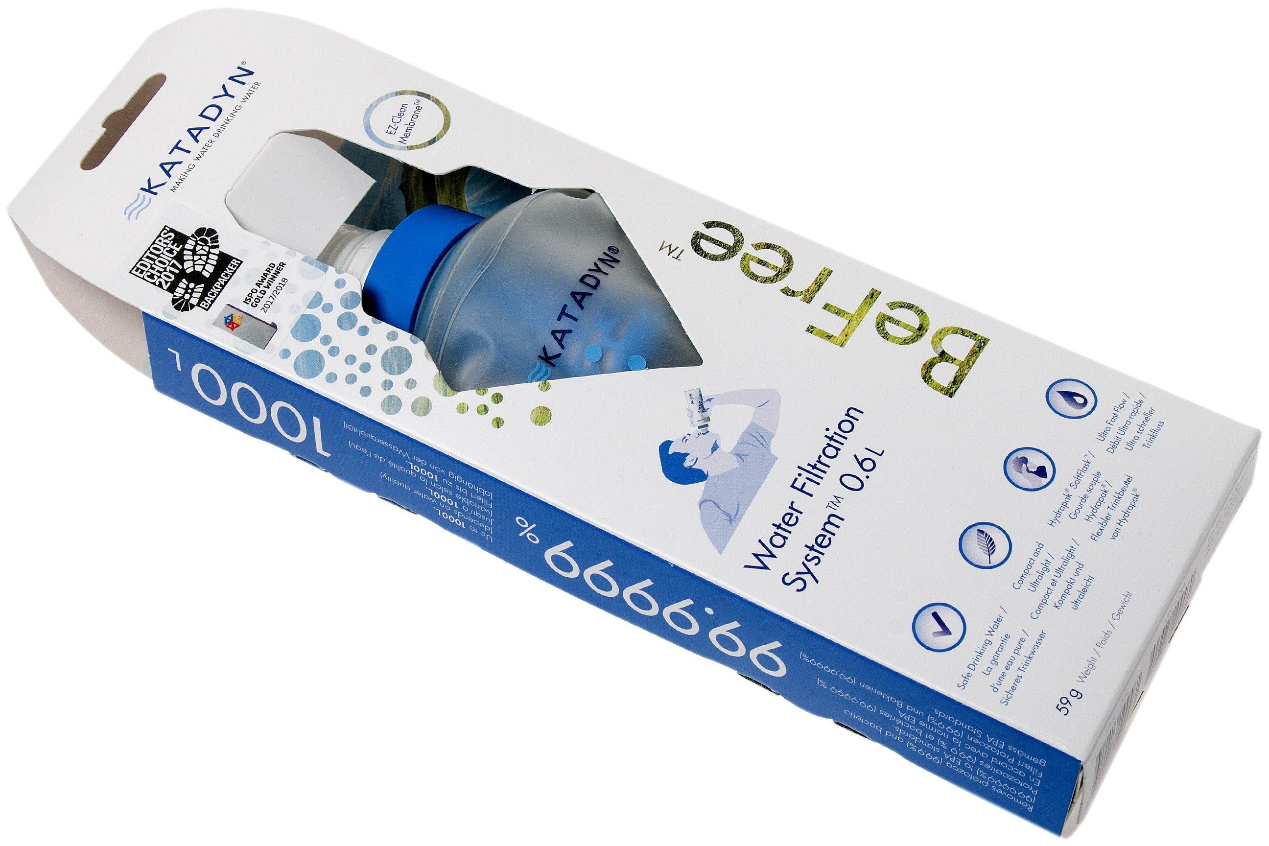 Katadyn BeFree water filter with bottle 0.6 L | Advantageously shopping ...