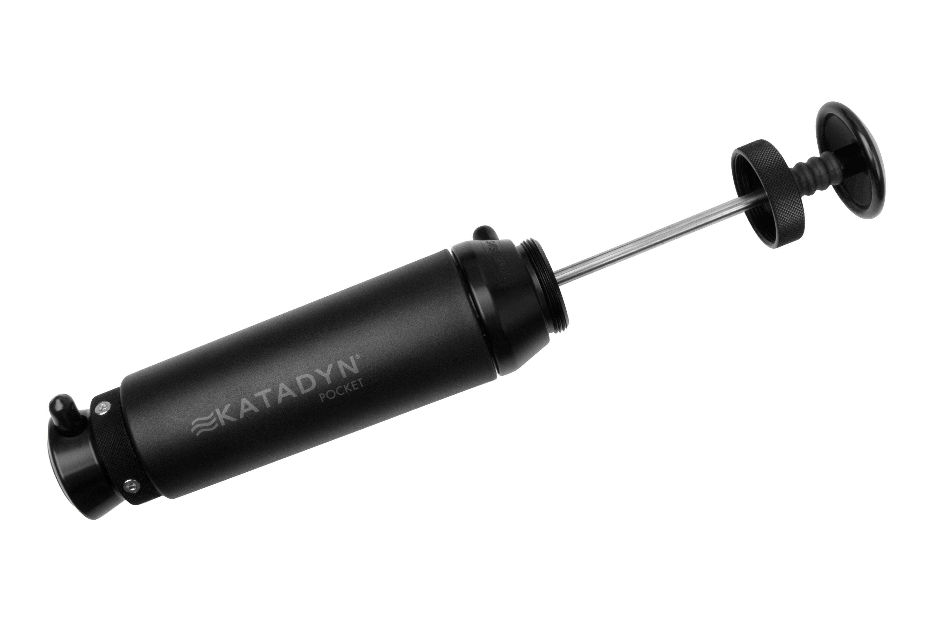 Katadyn Pocket Black Edition, water filter, all black | Advantageously ...