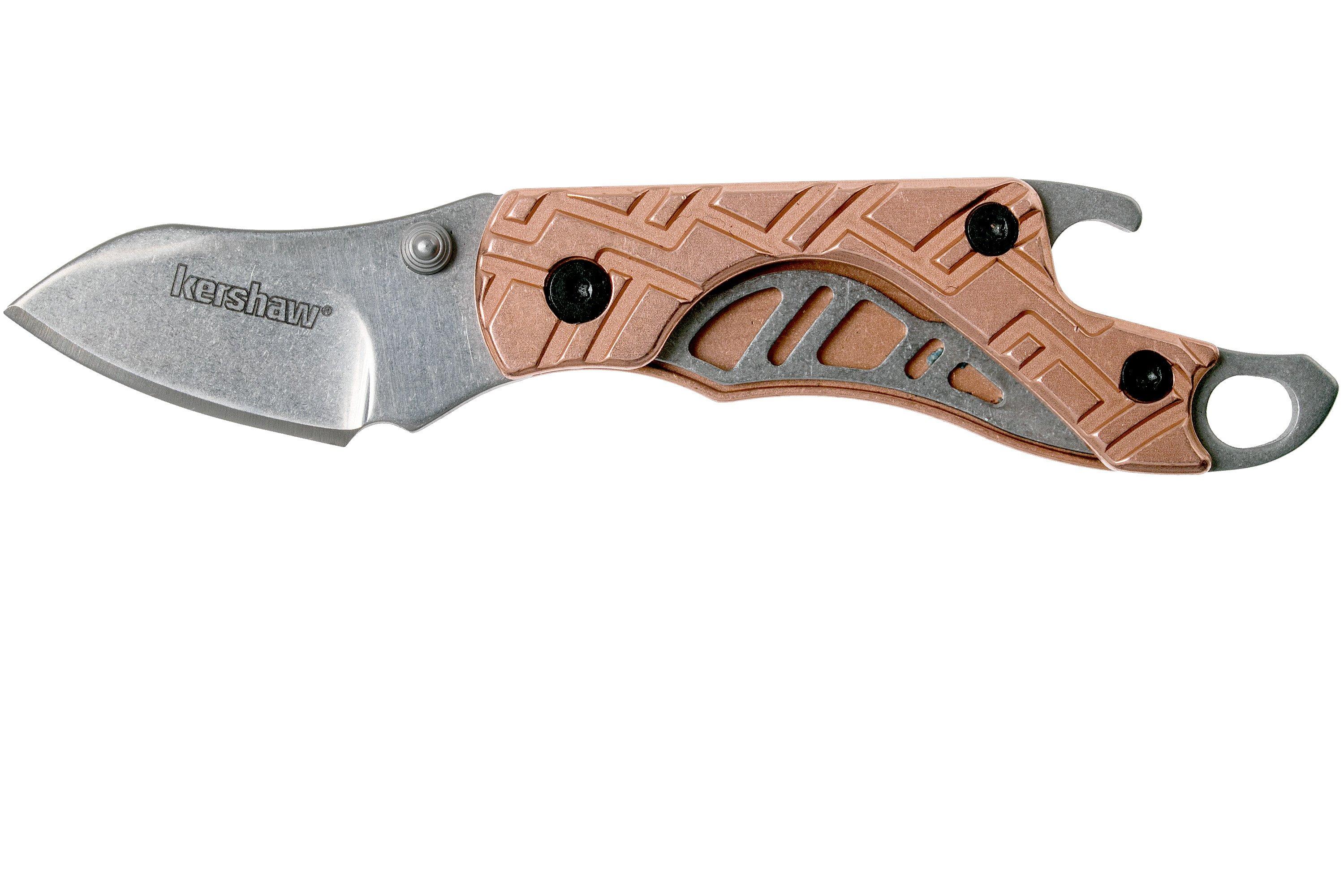Kershaw Cinder Copper 1025CUX, keychain pocket knife | Advantageously ...