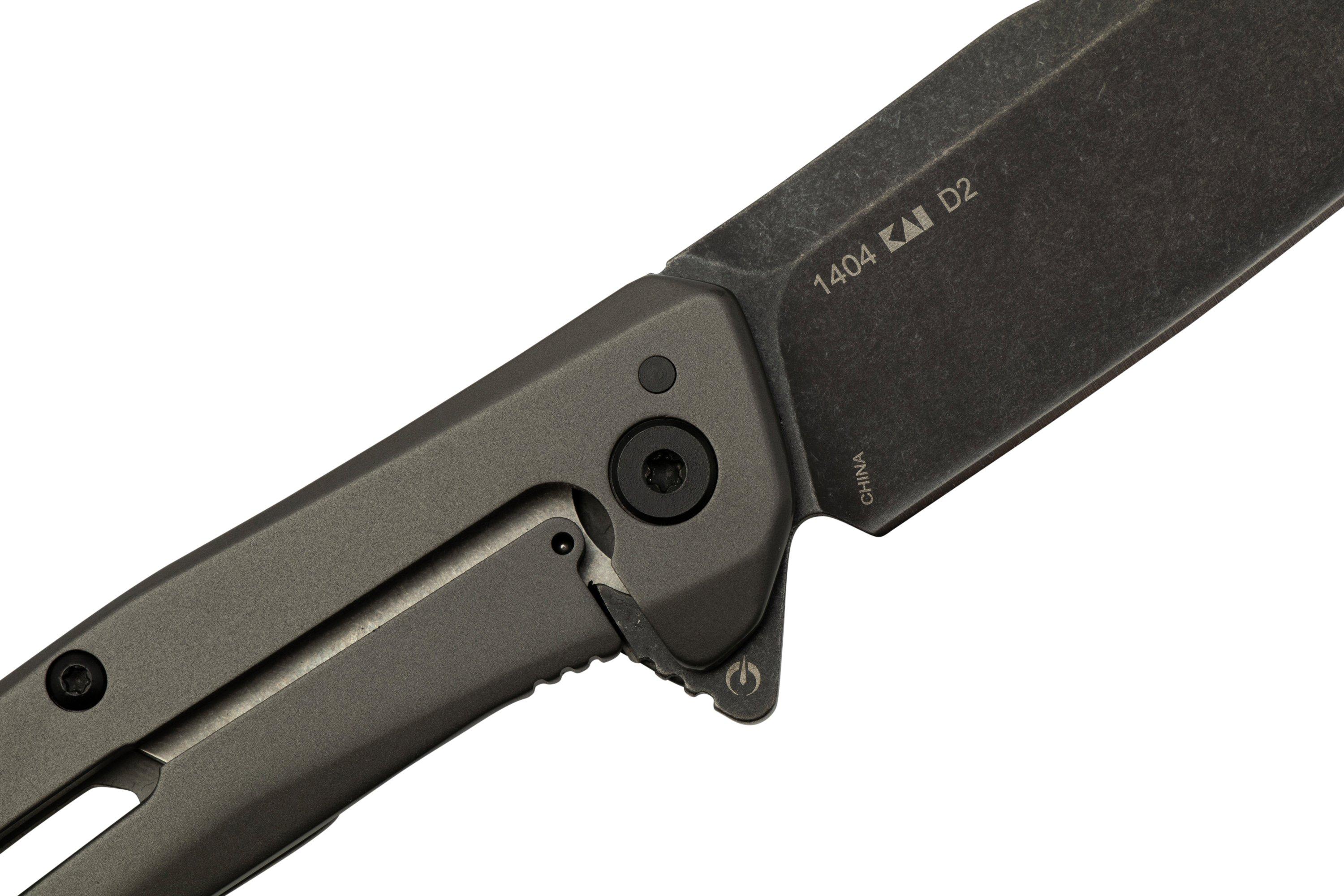 Kershaw Flyby 1404 Assisted Flipper Gray PVD couteau de poche | Achetez à prix avantageux chez ...