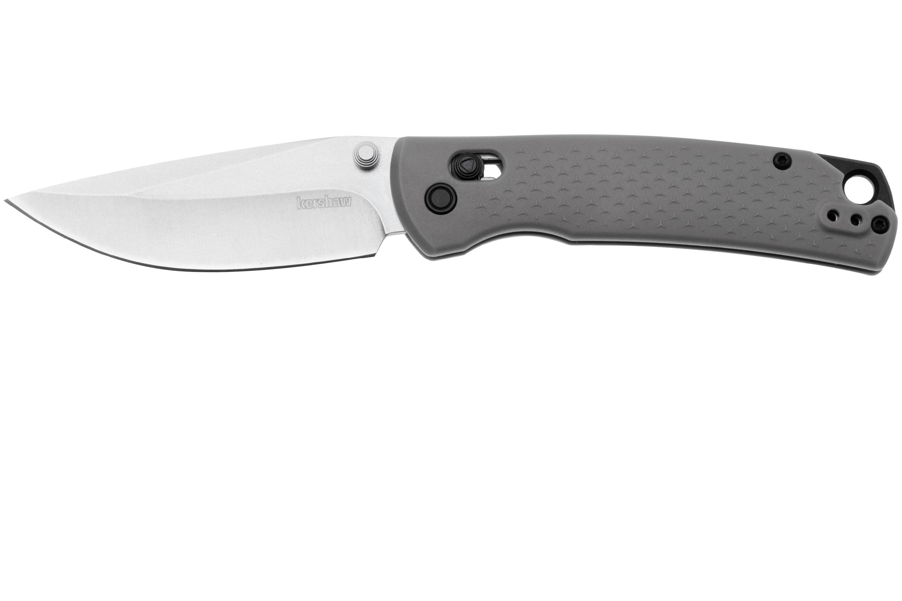 Kershaw Sequence 1426 Stonewashed 8Cr13MoV, Grey FRN, pocket knife ...