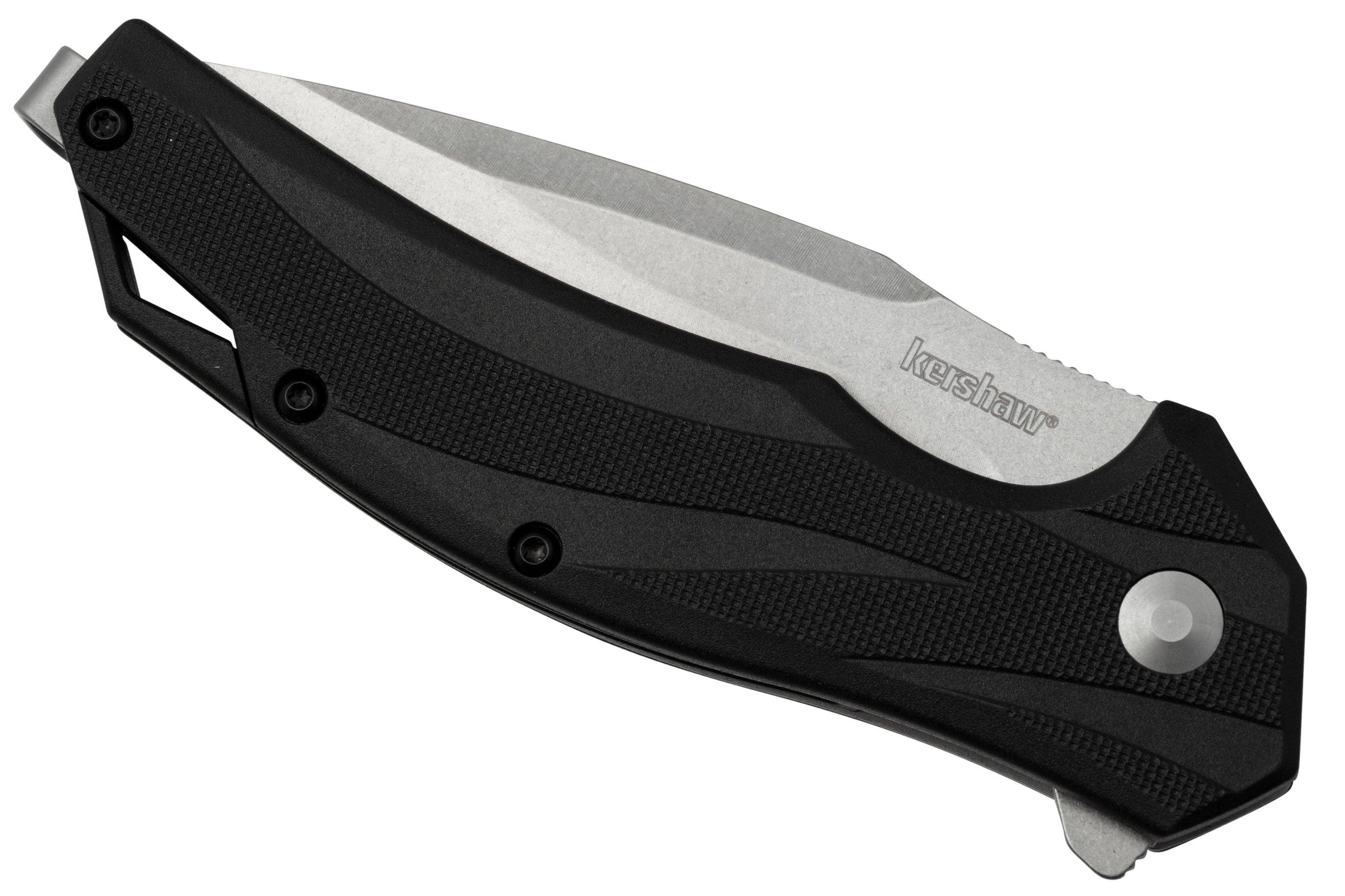 Kershaw Lateral 1645 Assisted Flipper Black FRN pocket knife ...