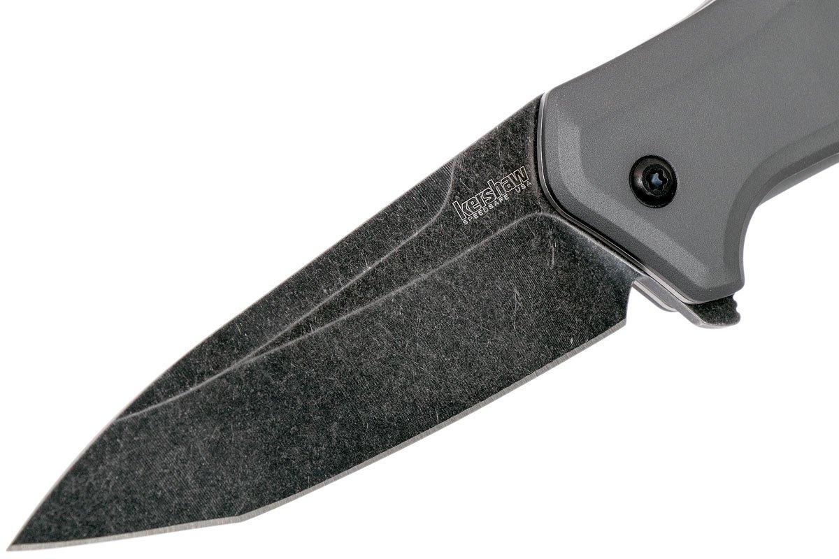 Kershaw Link 1776GRYBW pocket knife, aluminum handle | Advantageously ...