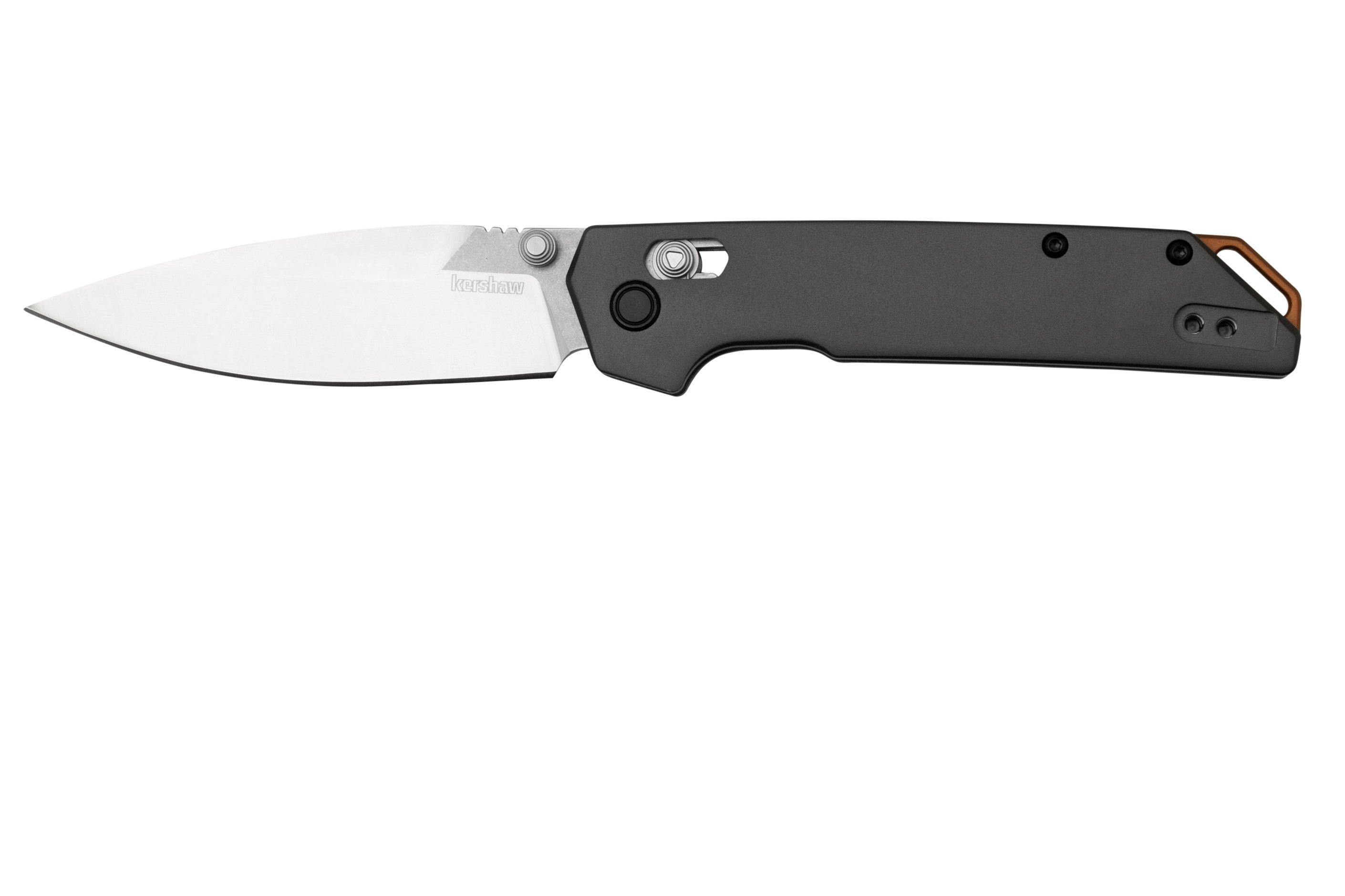 Kershaw Iridium 2038 DuraLock Gray Anodized Aluminium pocket knife ...