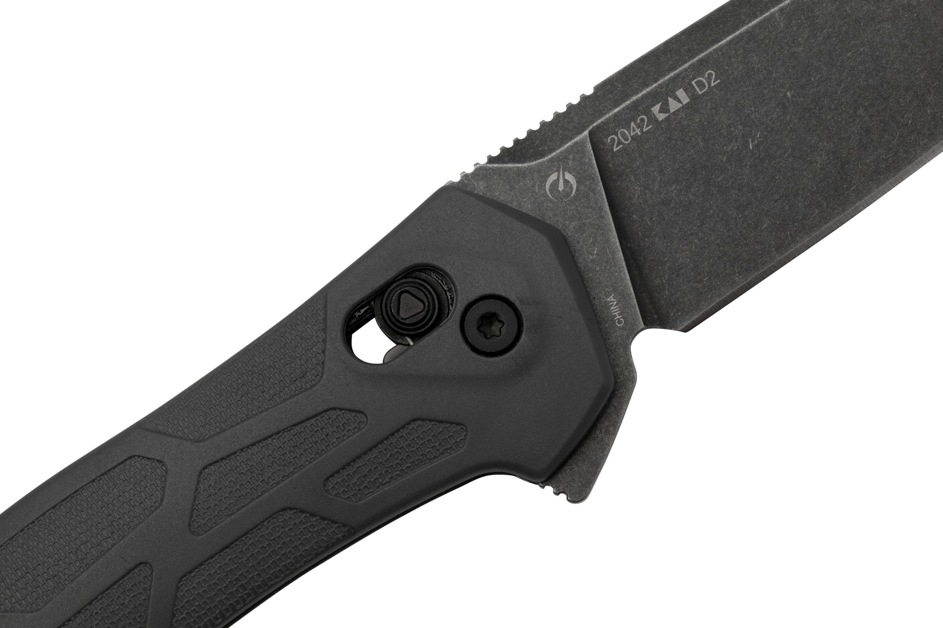 Kershaw Covalent 2042 DuraLock Flipper Gray FRN pocket knife ...