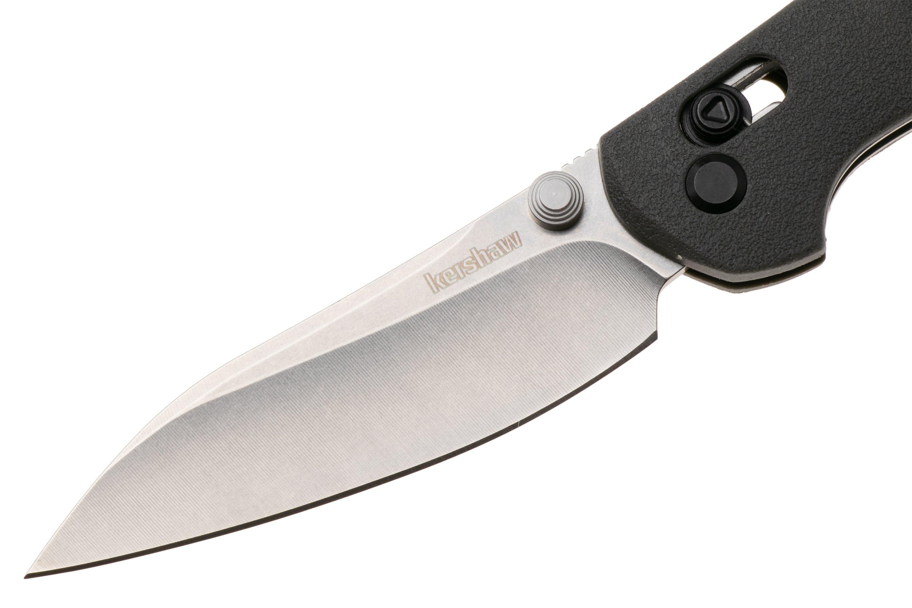 Kershaw Duster 2059 Stonewashed, Charcoal Gray FRN, pocket knife ...